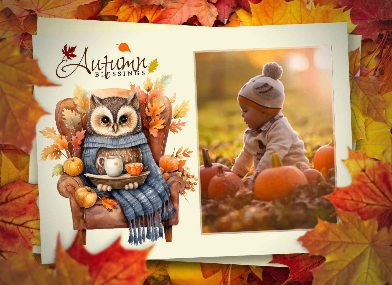 Elizabeth's AUTUMN/FALL (Fun) 🍁 2/2 - Autumn Fall Owl - Autumn Fall Owl ...