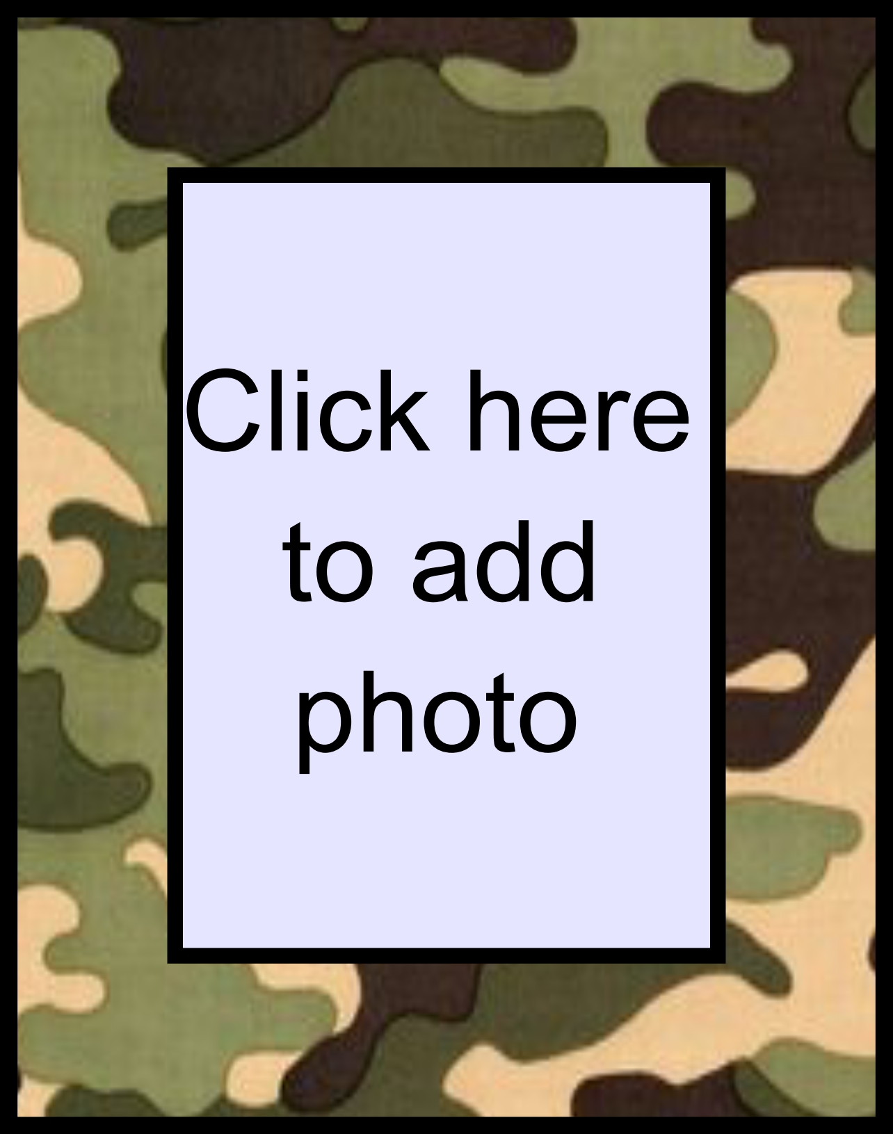 shannon_2003's Picture Frames - 2007 - Camo Frame Shannon2003 picture ...