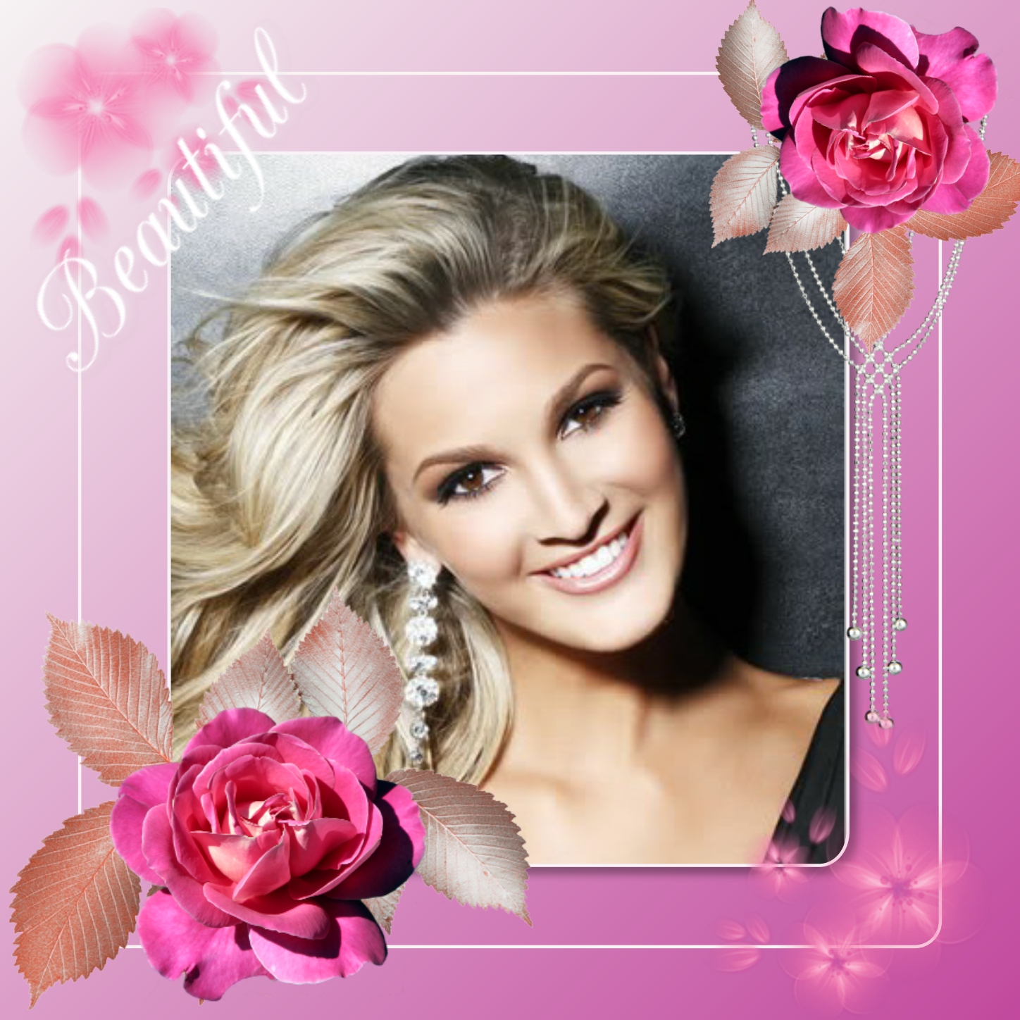 Tess2009zs Picture Frames 2015 Oct 2015 Dec Special Frames Tess Lovely Pink Rose