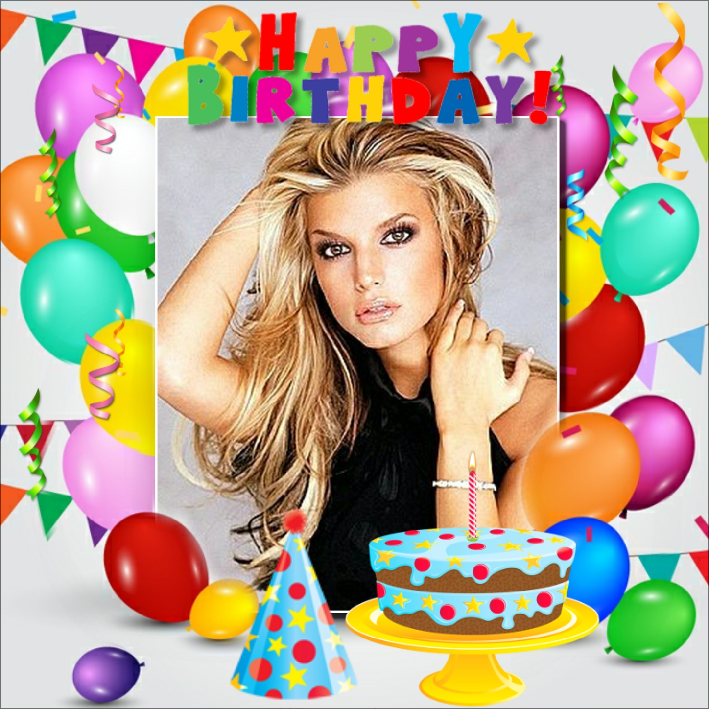 Nette's Birthday / congratulations Frame 🎉🎁 - Birthday Wishes Happy ...