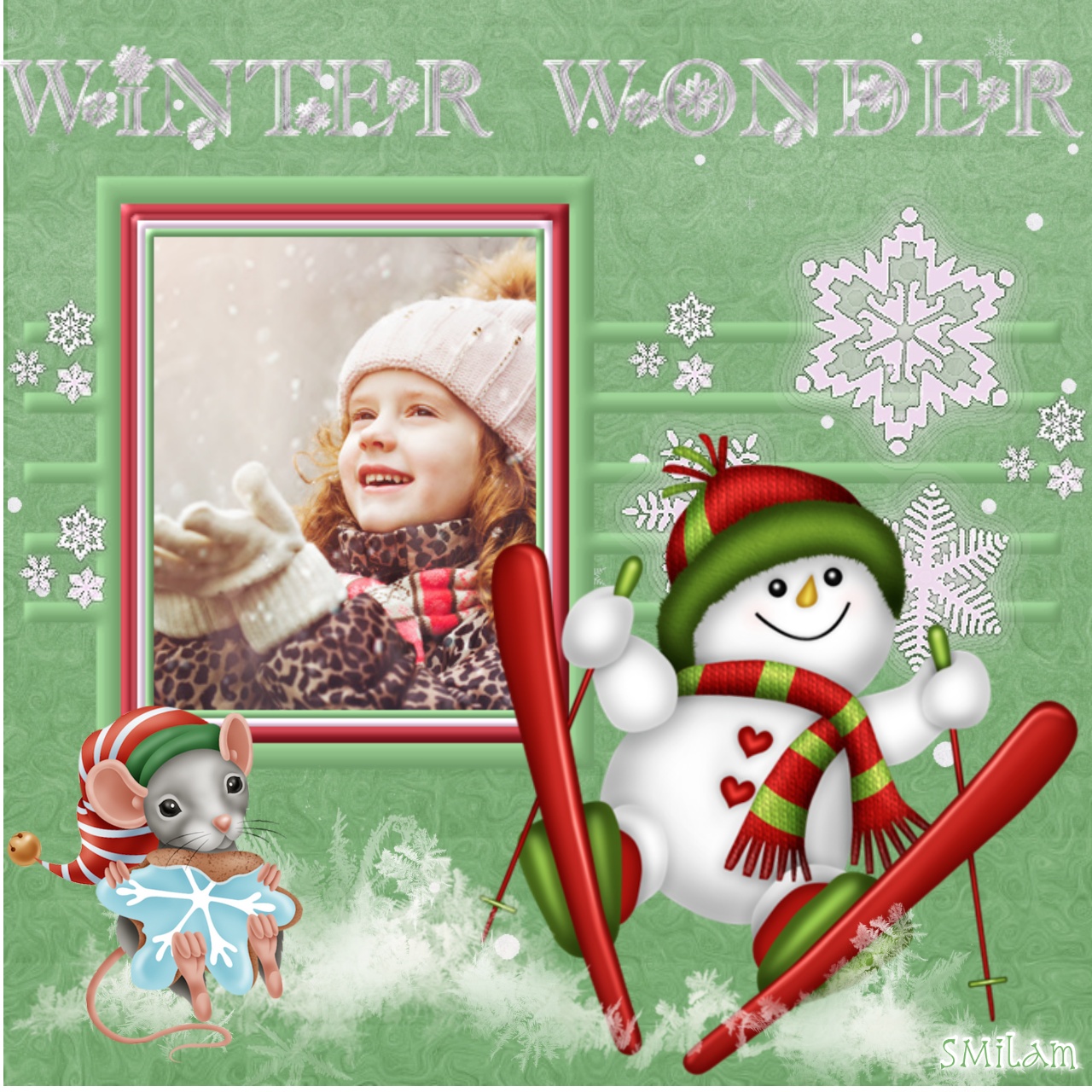 smilam's Seasonal Frames, Fall and Winter - Winter 2021 - Winter Wonder ...
