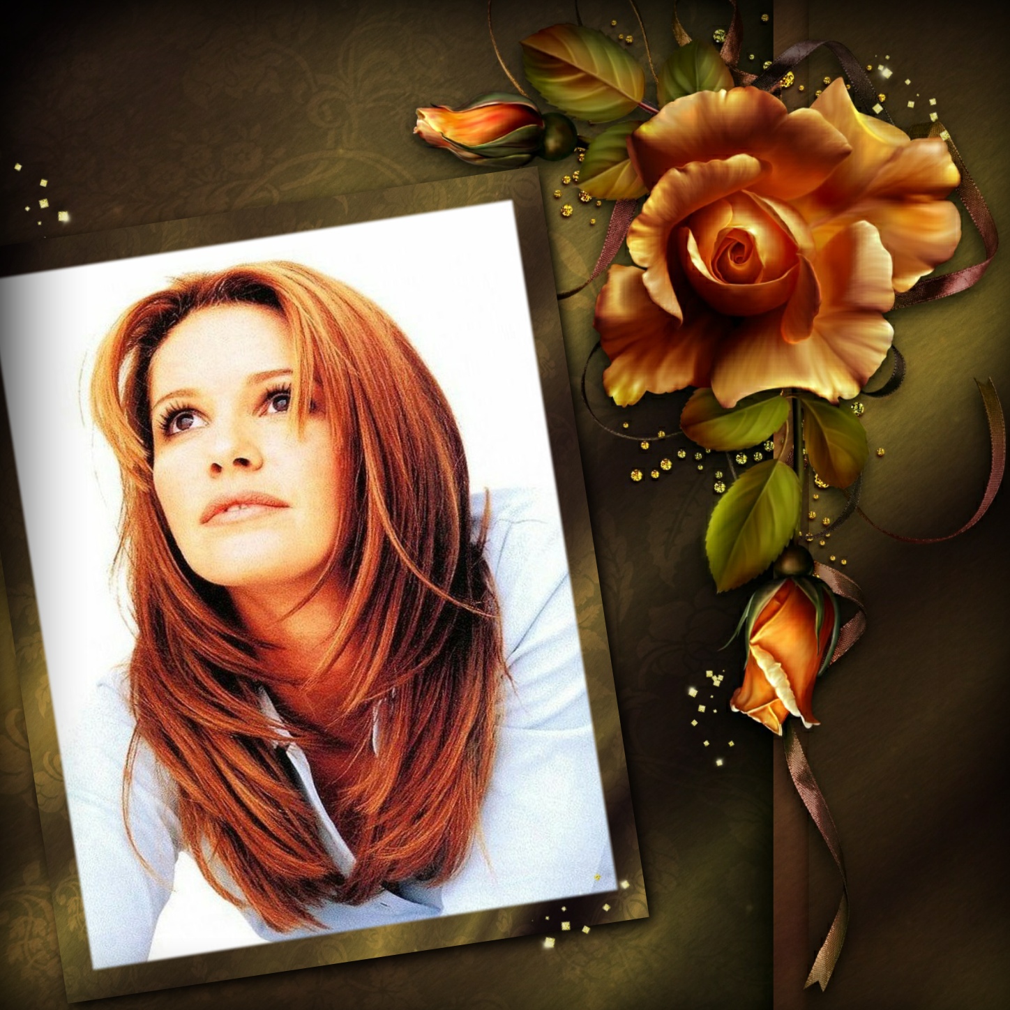 Elizabeth's AUTUMN/FALL 🍁 1/2 - Autumn Autumn Rose Orange Rose - Autumn ...