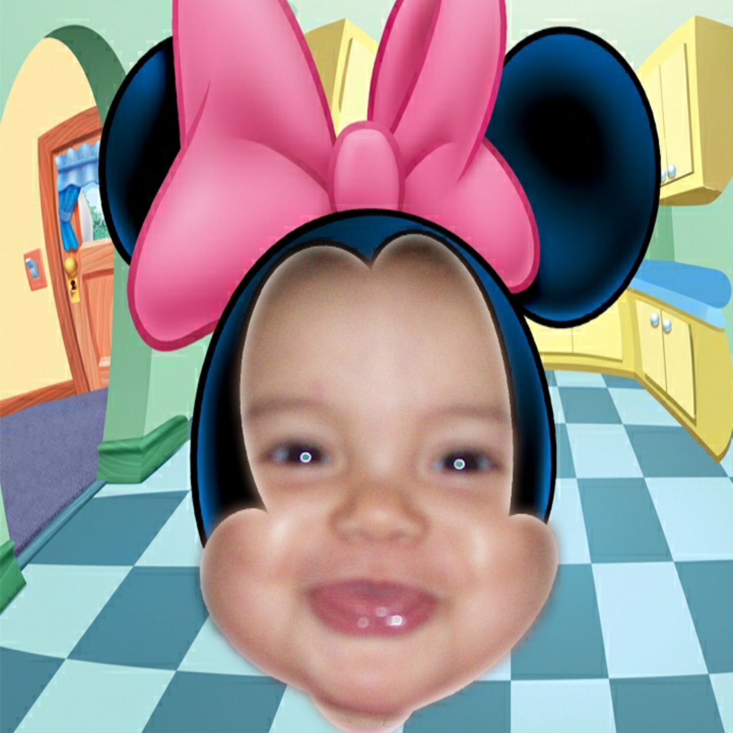 ivy2007's Kimi Frames - 2007 December - Minnie Mouse Face cutout ...