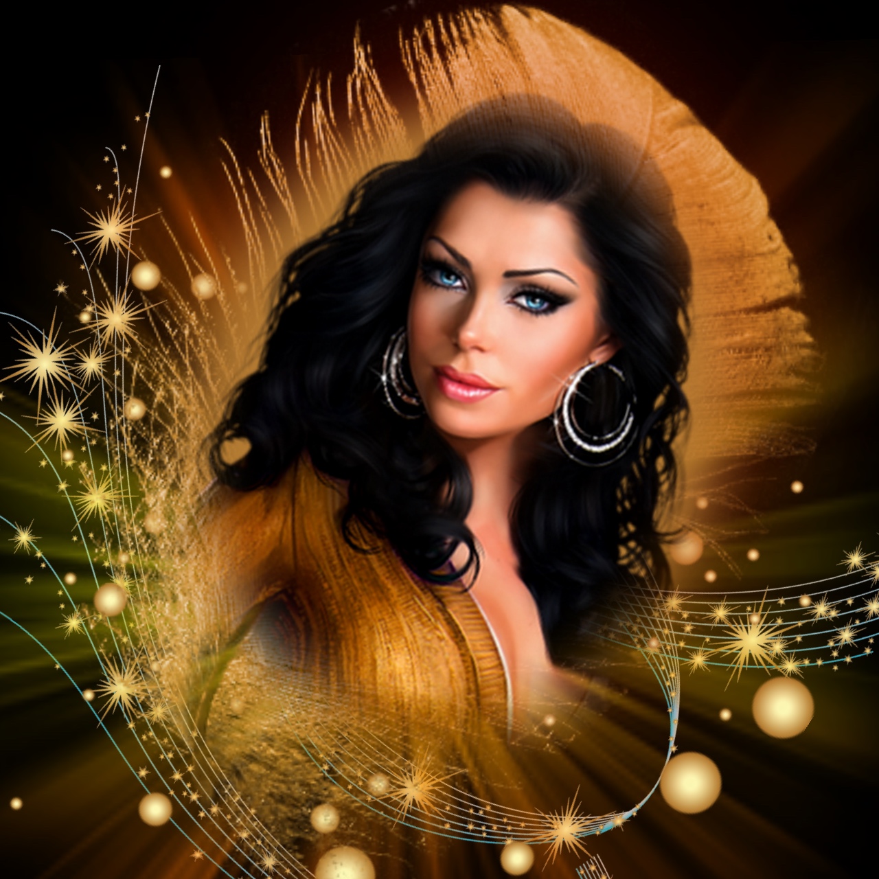 Wienie Coppen's Photos Abstracts Art - abstract feather portrait ...