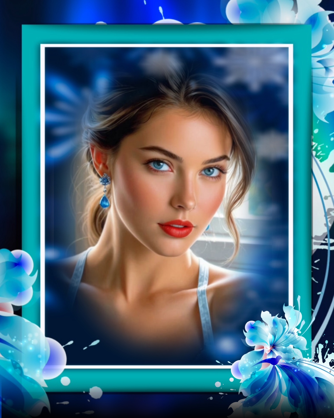 Wienie Coppen's Butterflies,Flowers,Months - beautiful frame portrait ...