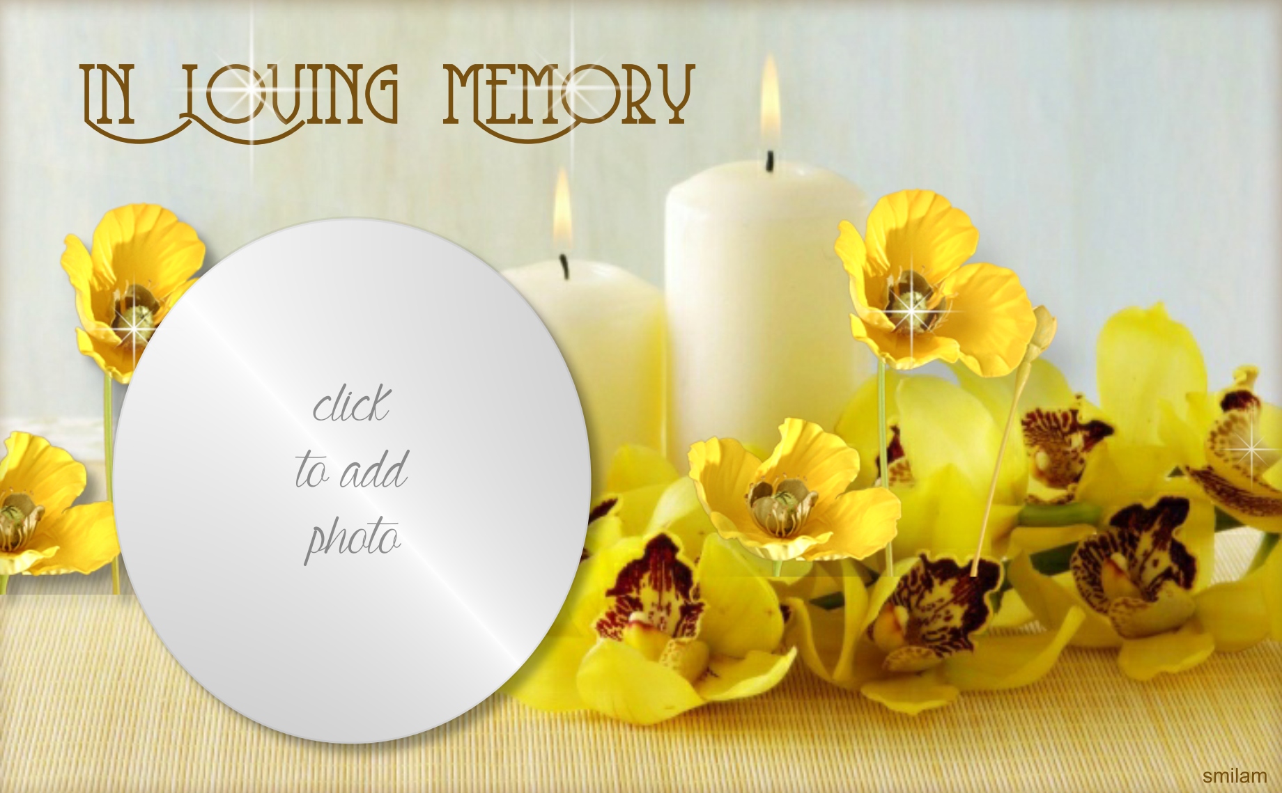 smilam's In Memory Of... Frames - You Will Not Be Forgotten - In Loving Memory 2014 - In Loving ...