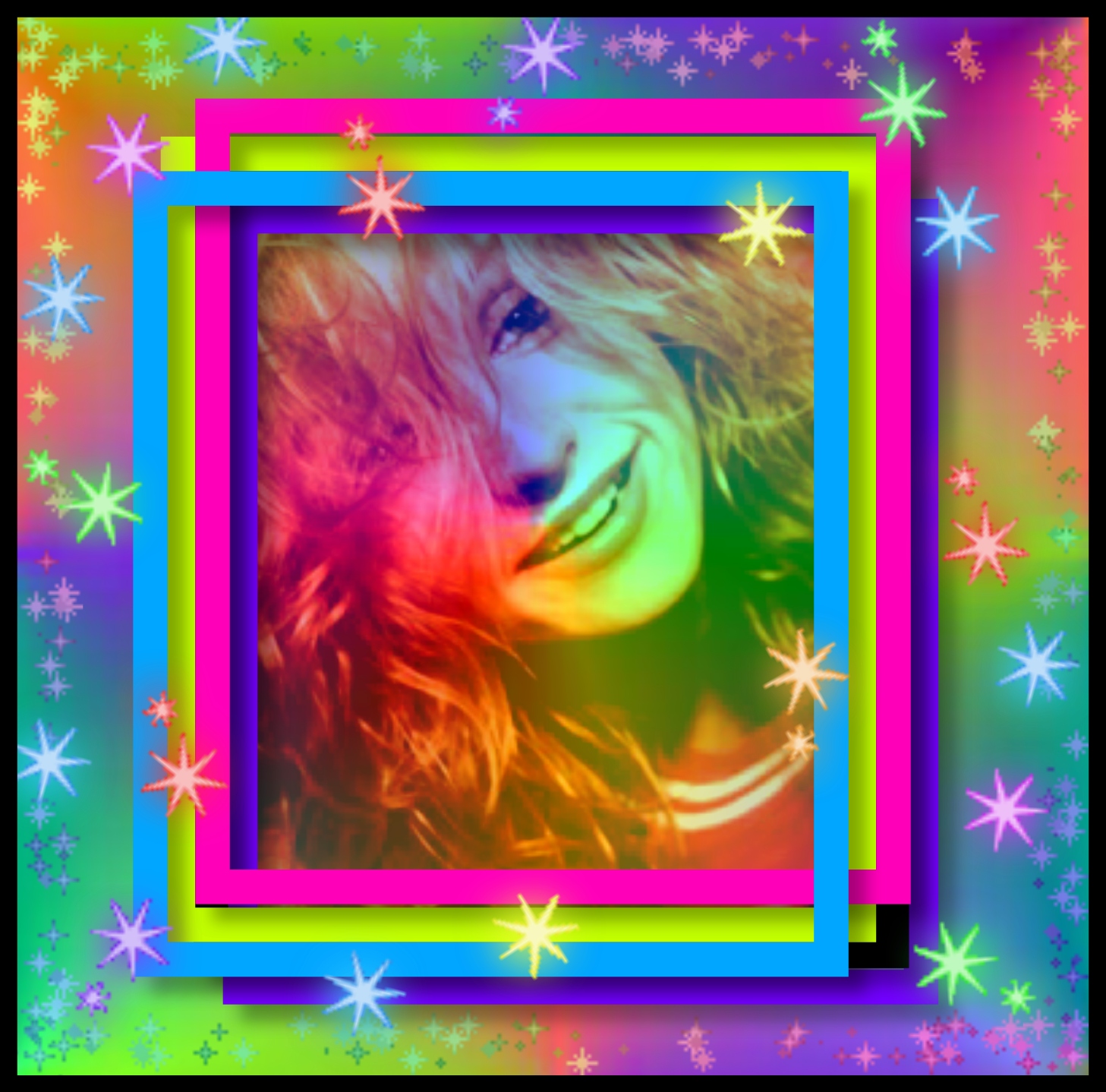 ZingerBug's Picture Frames - 2009 April - Rainbow Frame Zinger Bug ...