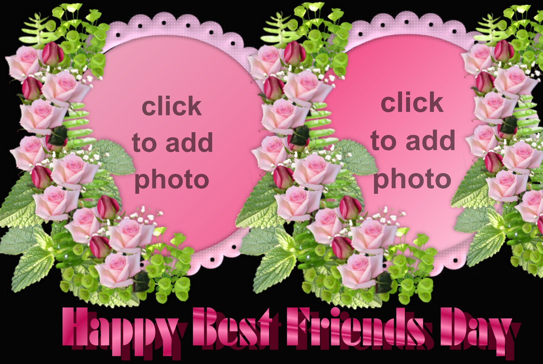 Sinnlich's My Friend Frames - 2008 Gif - Pink Best Friends Day Sinnlich ...