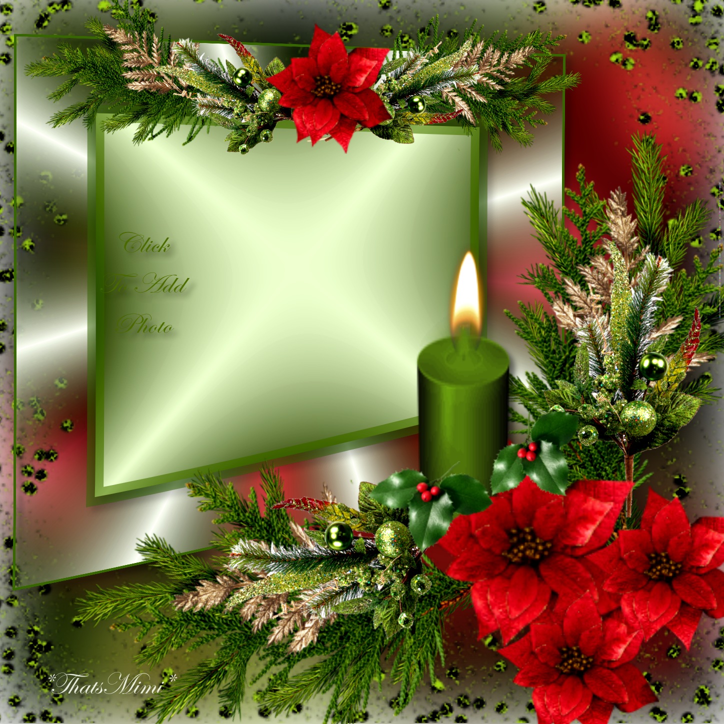 ThatsMimi's Christma Frames - 2012 December - ~*~ Joy On Christmas ...