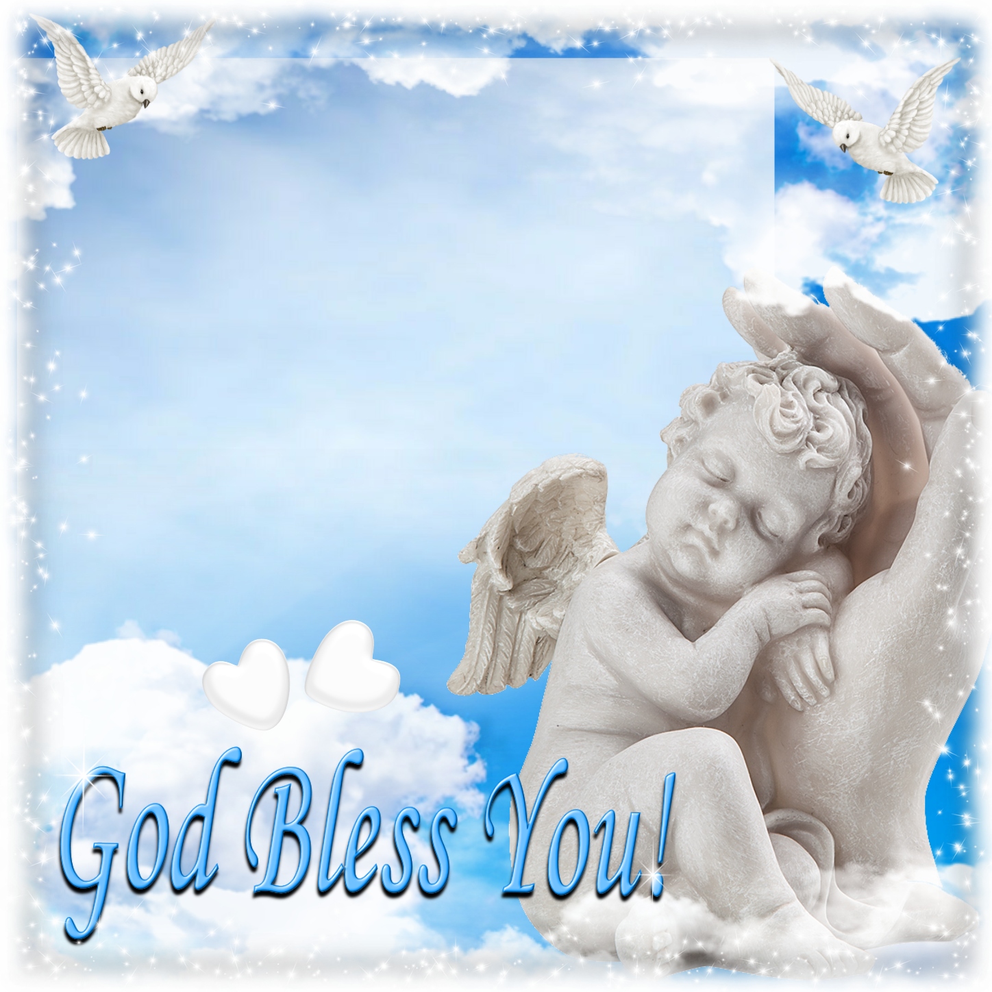 Sinnlich's Spiritual + Faith Frames - 2017 - God Bless You Angel ...