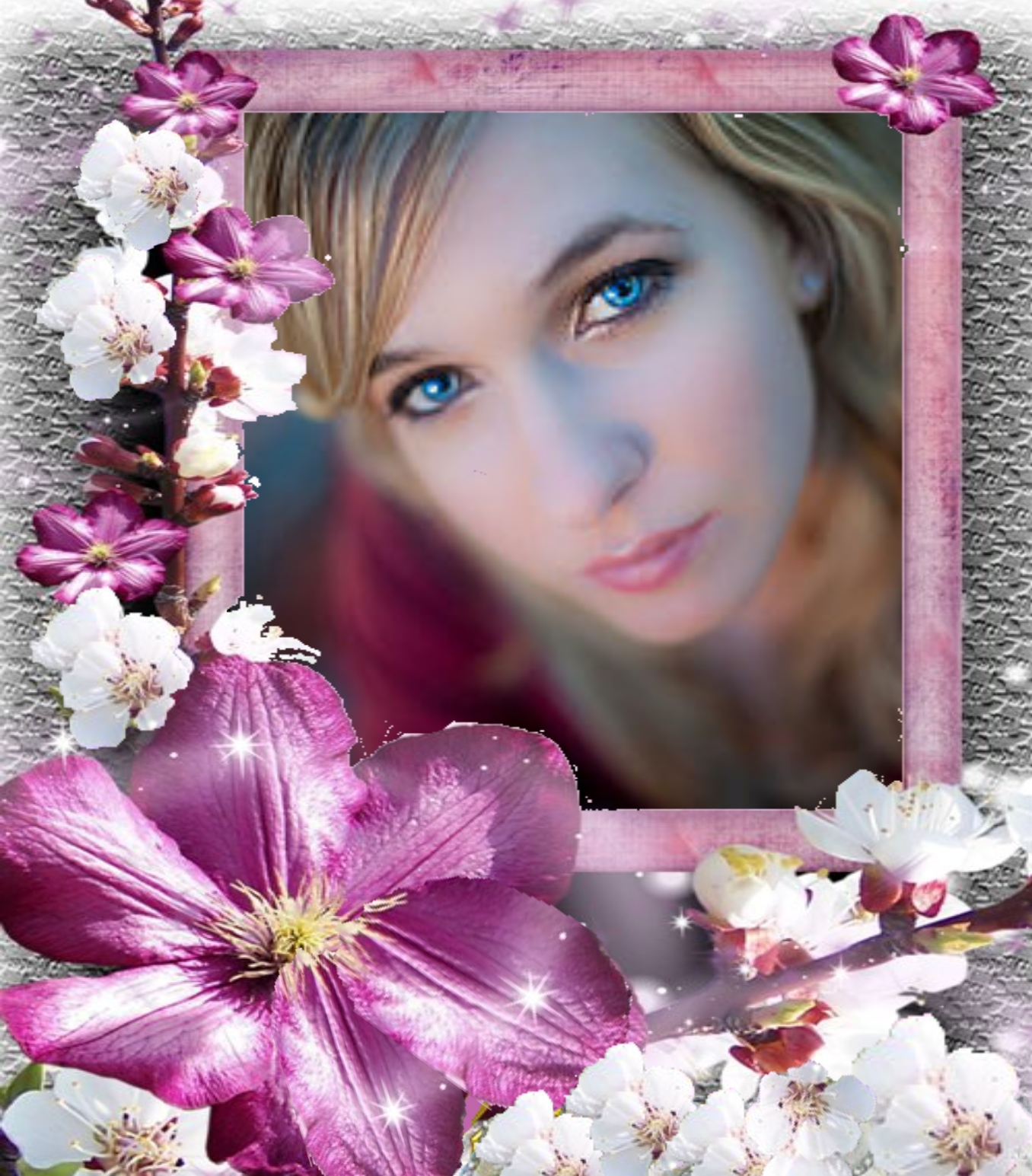 marialedesma1958's Girly Girl Frames - 2011 May - Pink and white beauty ...