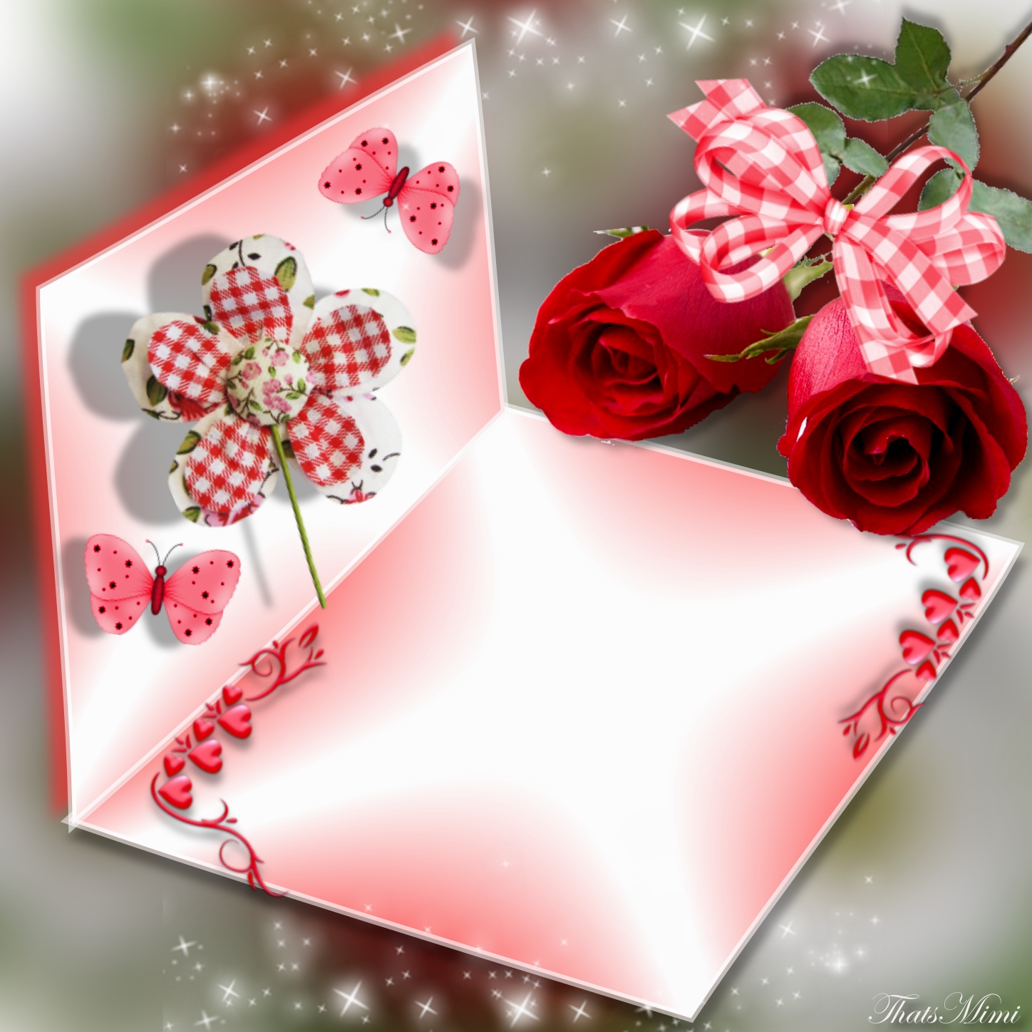 ThatsMimi's I Love You Frames - 2016 May - My Love 3 D Card! - My Love ...