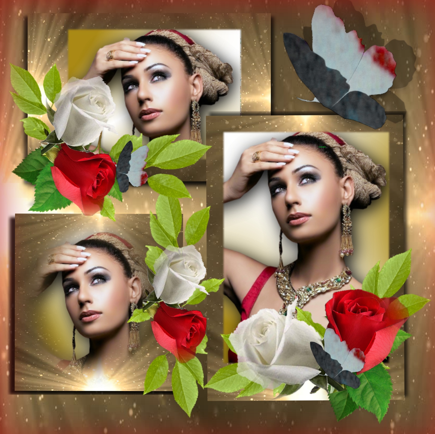 It'sMichelle's Fun Frames - 2016 August - 2016 October - Frames & roses ...