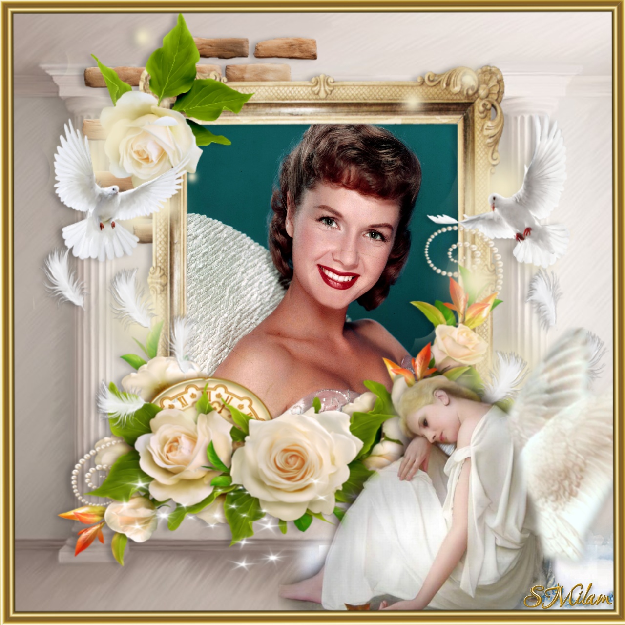 smilam's In Memory Of... Frames - In Loving Memory Frames 2020 - In Loving Memory Beautiful gold ...