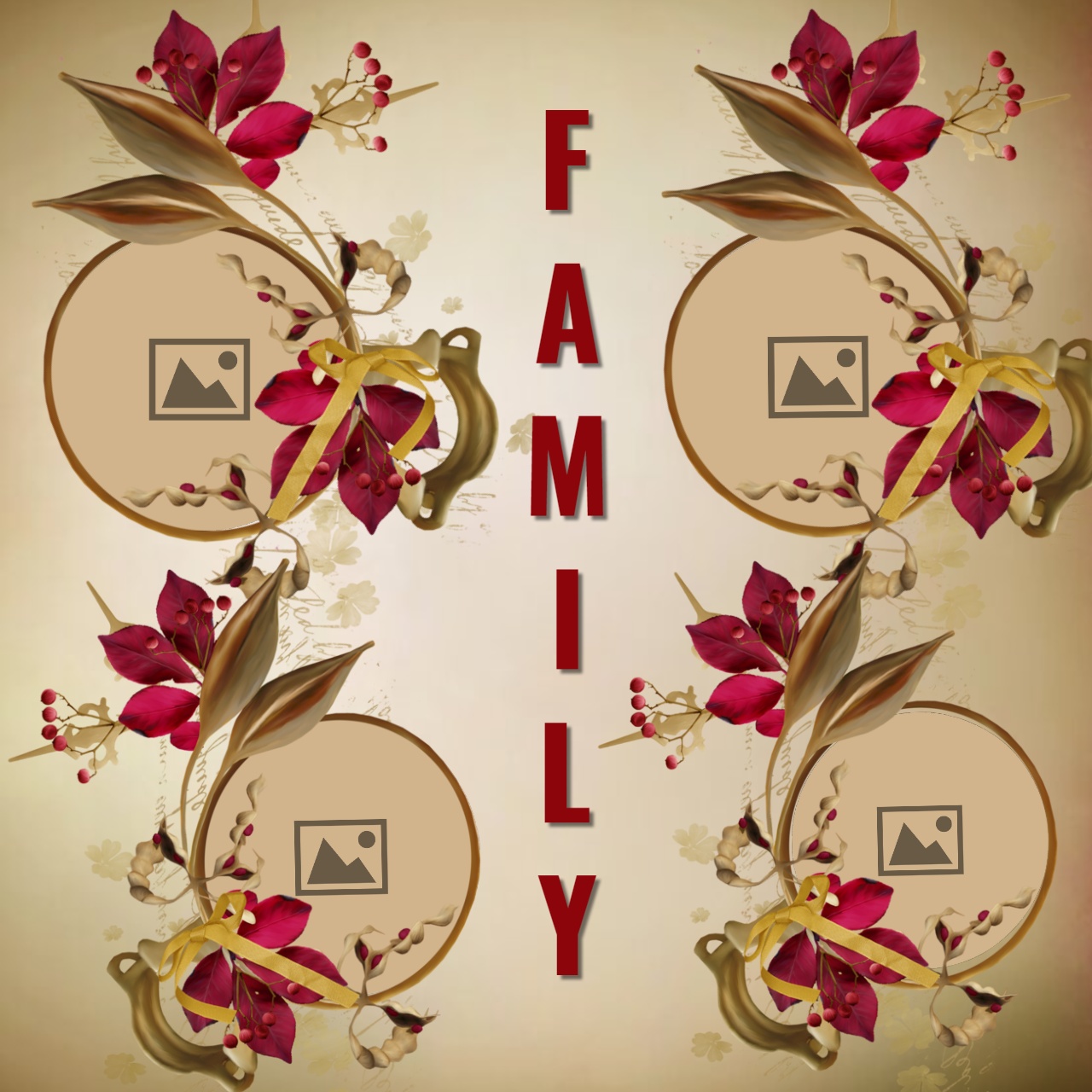 Nette's FamilyFrame Friends Frame - Family My FamilyFrame Family Phoyo ...