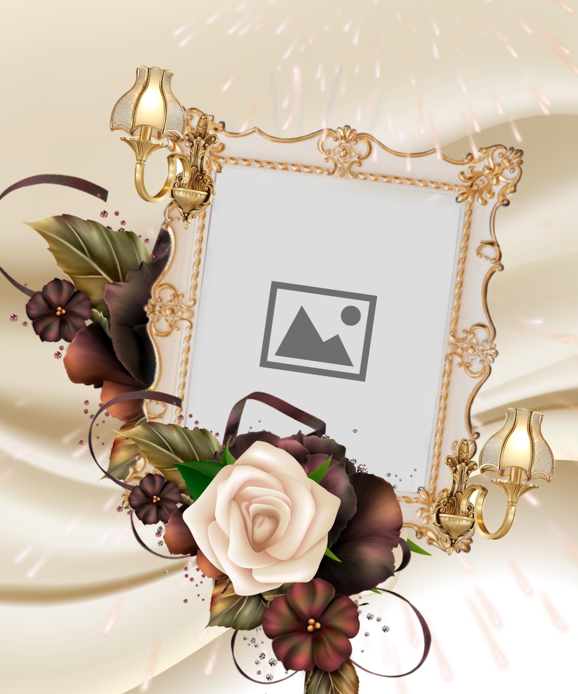 briggie's pictures frame - Autumn - beautiful me rose frame my photo ...