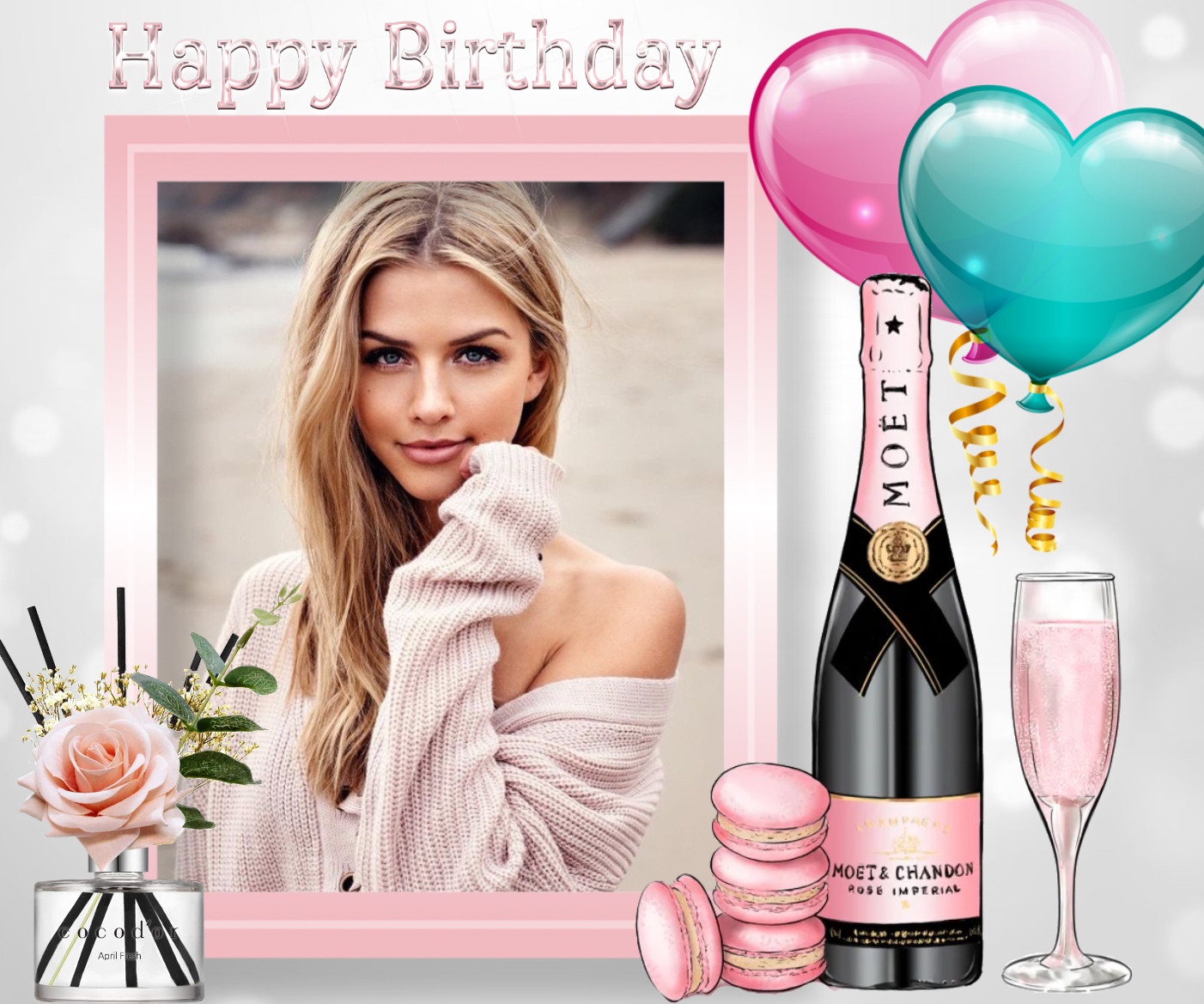 Nette's Birthday / congratulations Frame 🎉🎁 - Happy Birthday Birthday ...