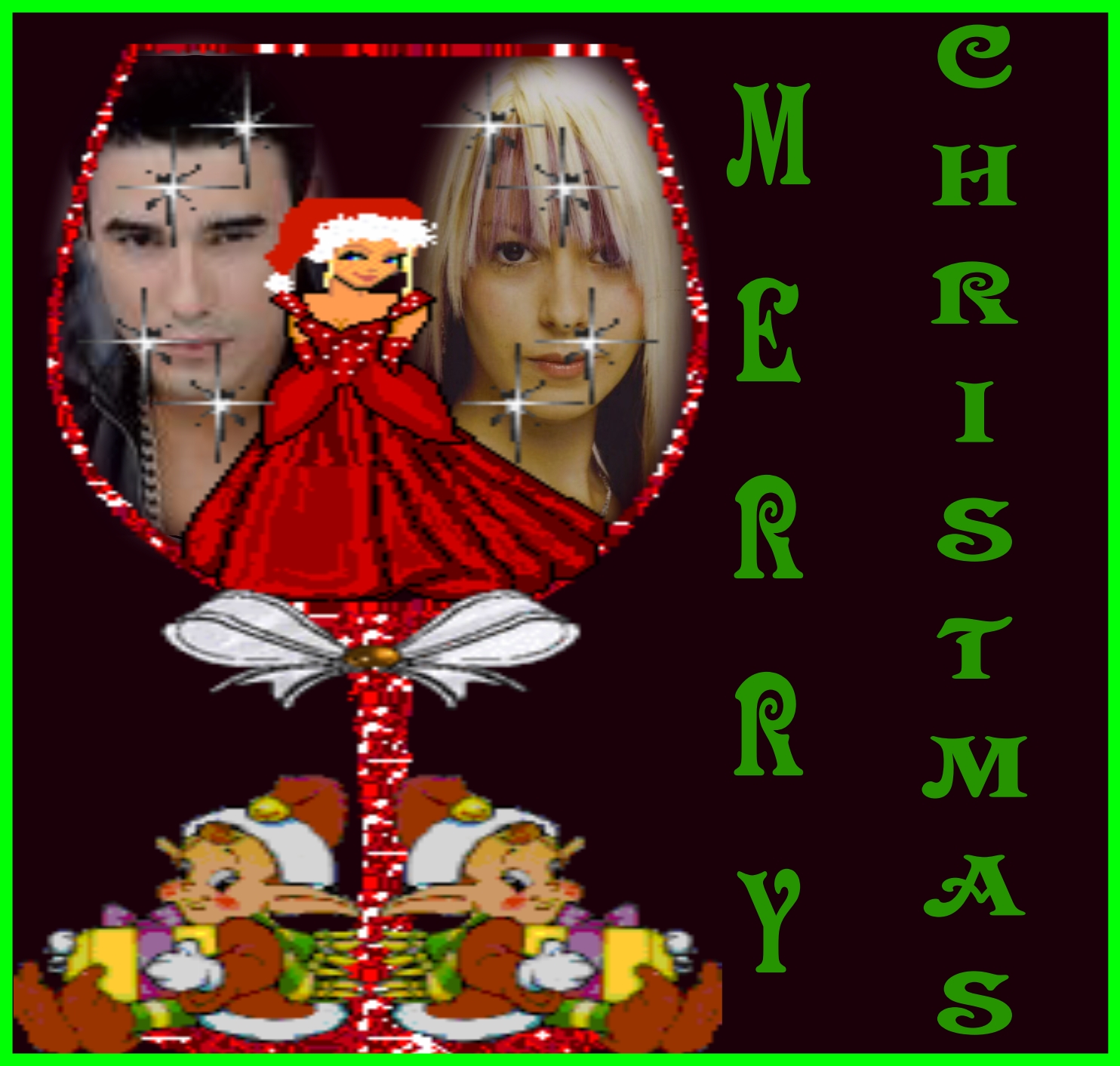 nelli95's Christma Frames - 2008 December - 2009 - Christmas Glass ...