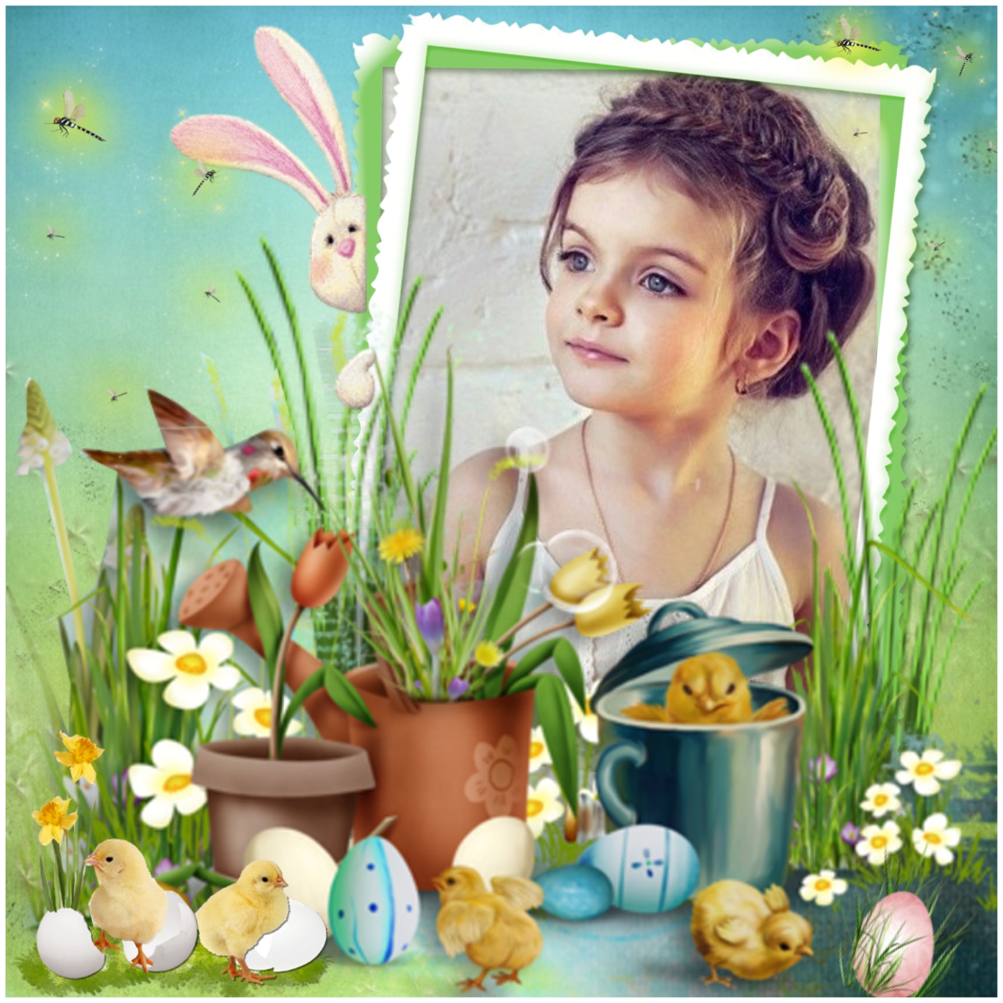 Nette's Spring Frames🌸🌼🌻💐 - Easter 2021 - Happy Easter Happy Easter ...