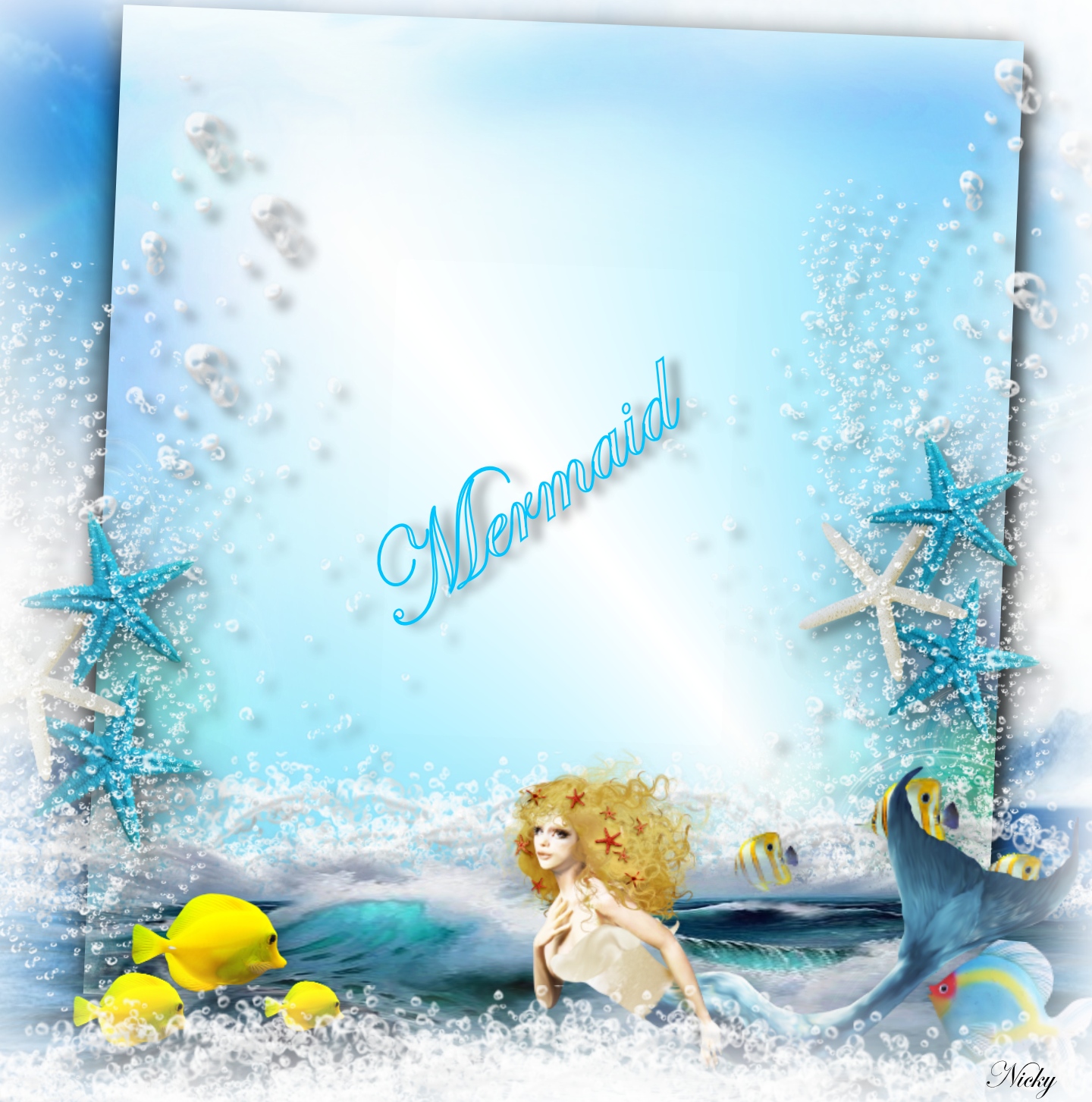 NICKY47's Fantasy Frames - 2013 - 2017 - Mermaid - Mermaid - Nicky47 a ...