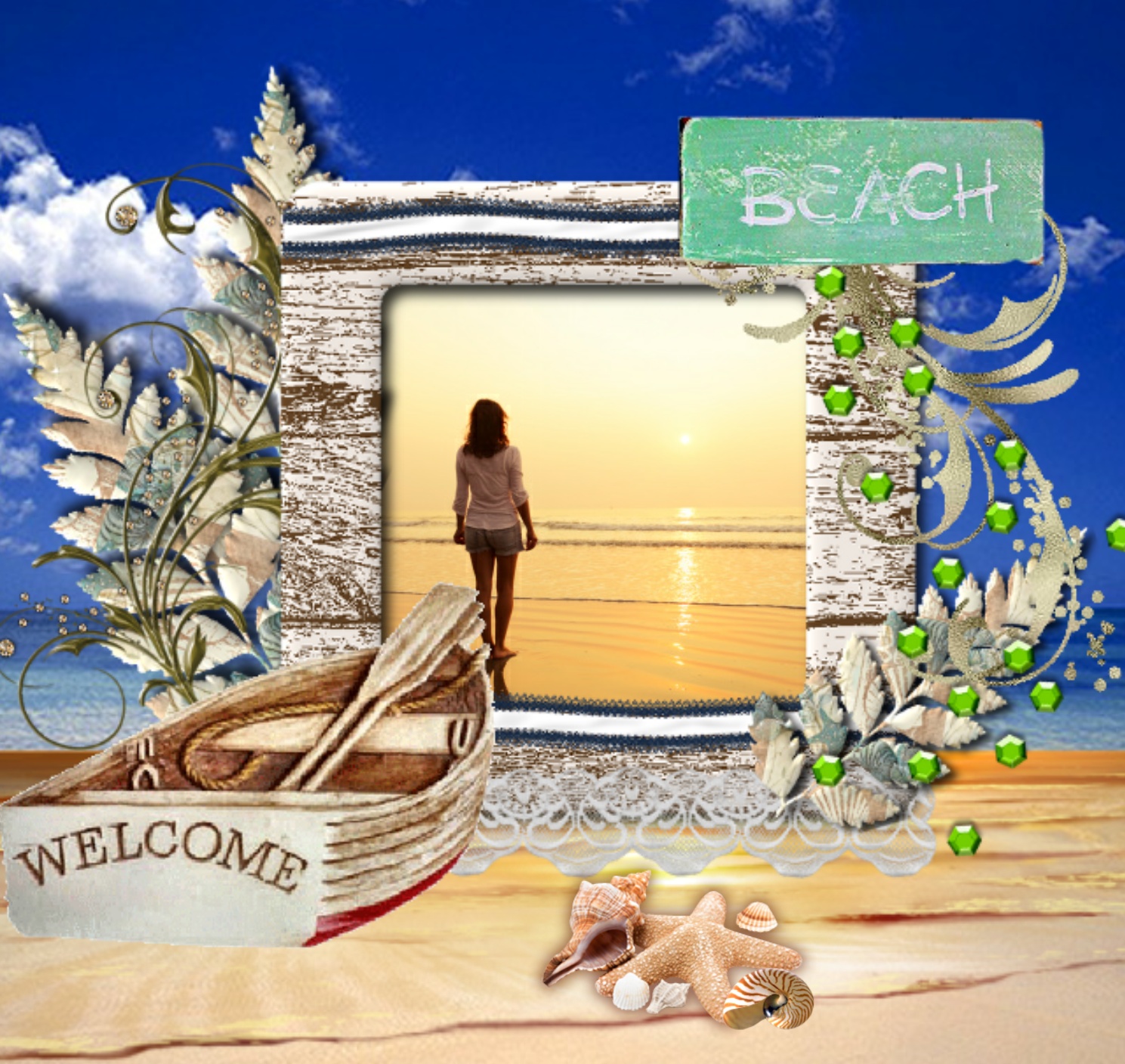 jozzie02's Fun Frames - Fun Frames - The Beach 2 picture - The Beach 2 ...