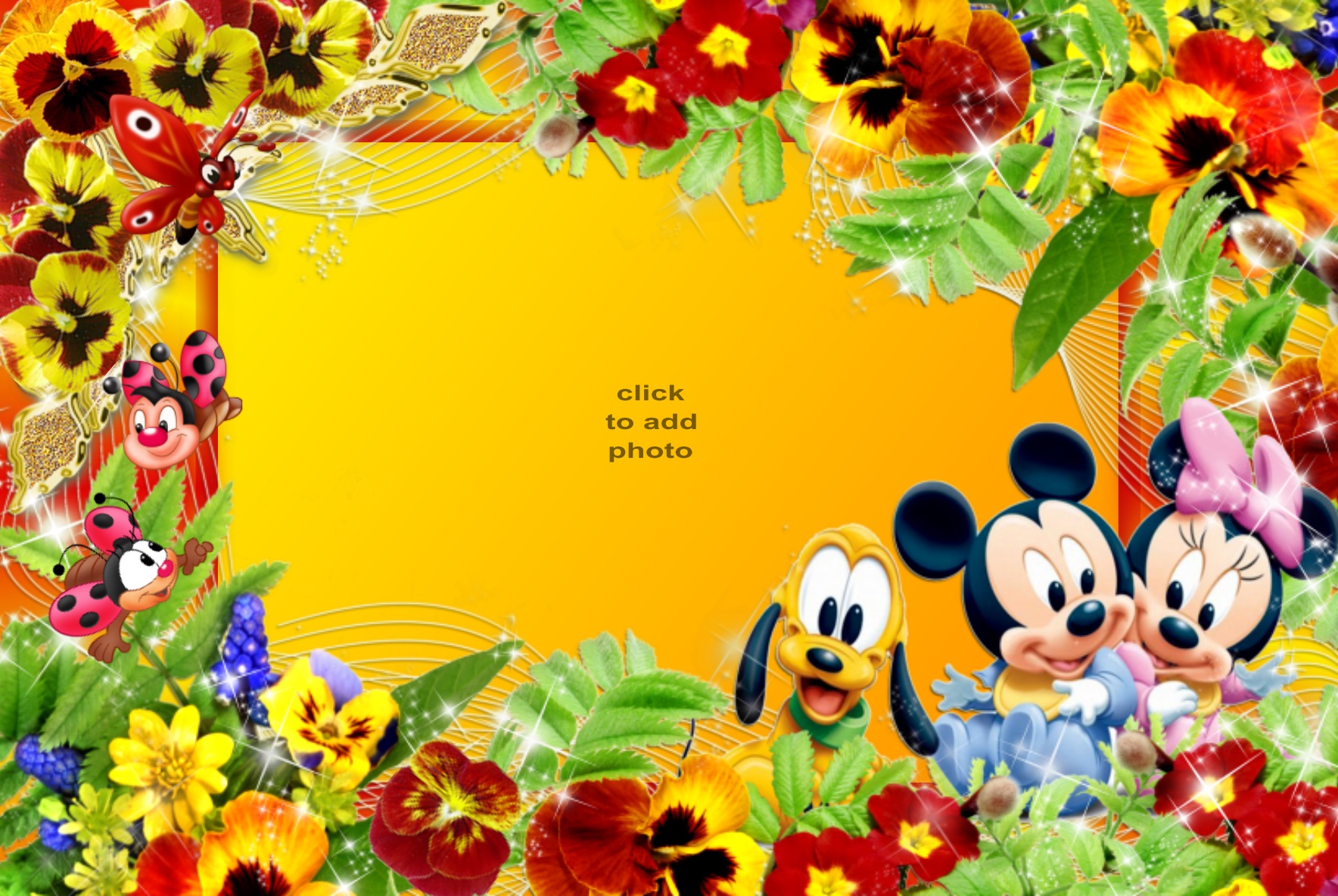 Sinnlich's Kids Frames - xmas Disney - Disney Mickey Babys Sinnlich ...