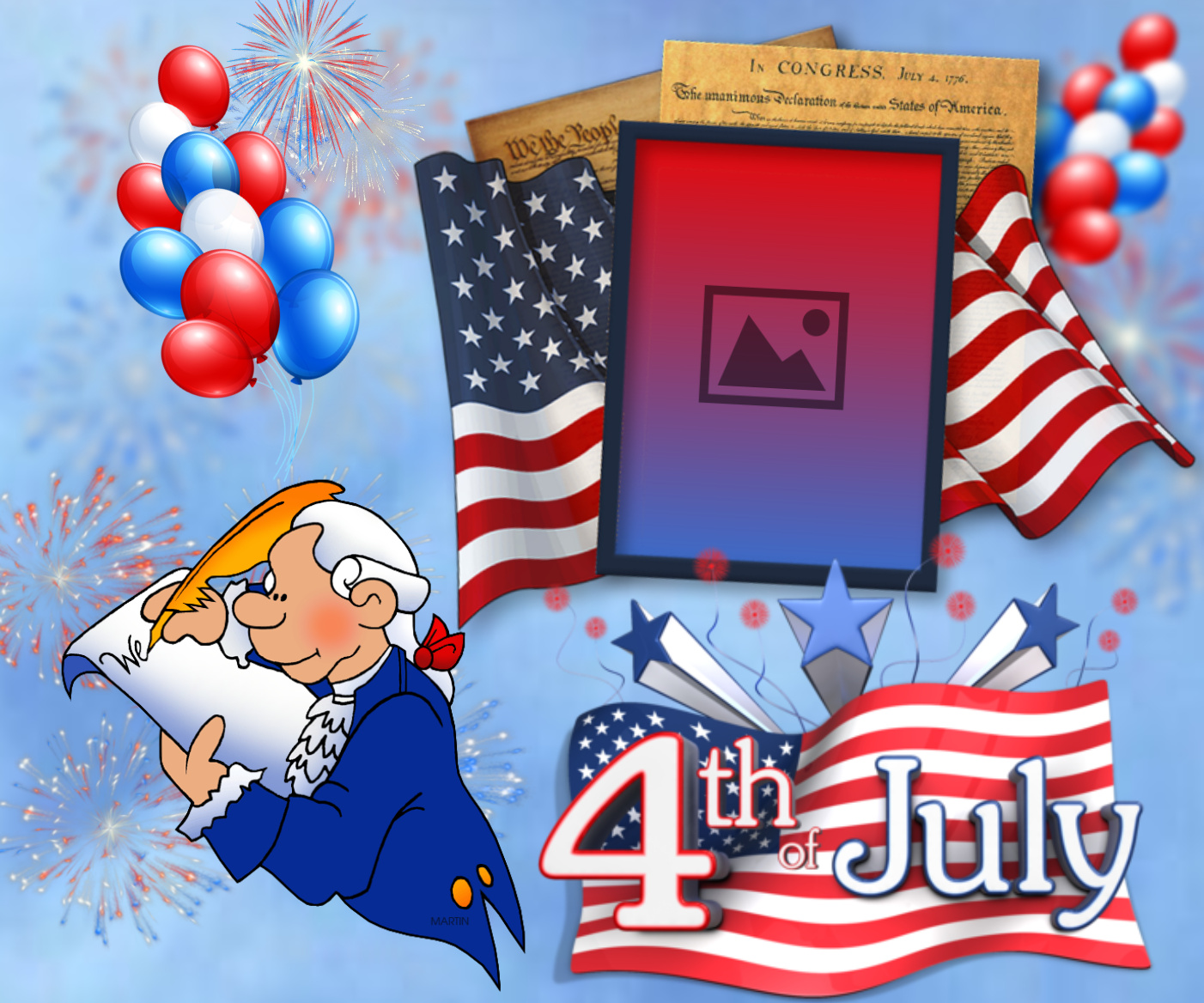 pussycatlady22's Happy 4th Of July Frames - Happy 4th Of July ...