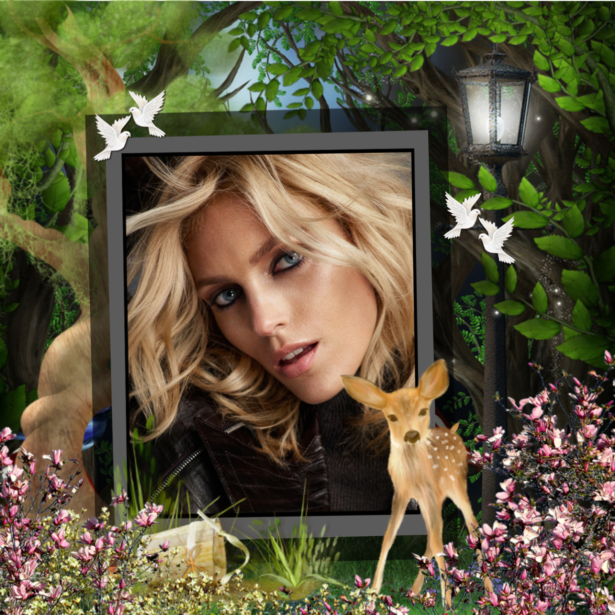 Nette's Fractals and Abstract Art Fantasy Frame - Abstract Frame Stylin ...