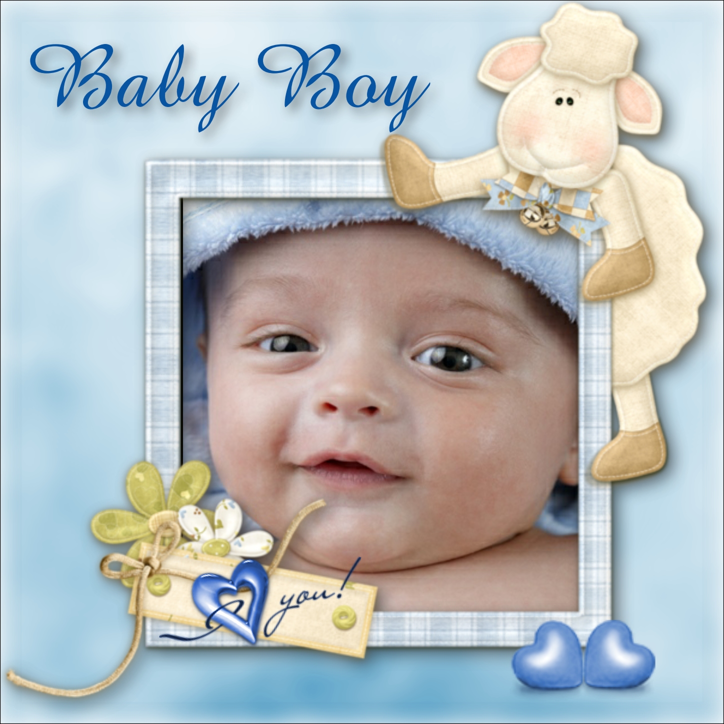 Nette's Baby Frames👶🏻 - Baby Boy Babies Frame Nette1652 - Baby Boy ...