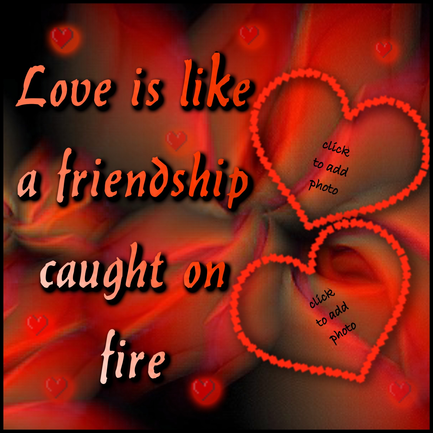 cararay's I Love You Frames - 2008 May - Love On Fire ! - Love On Fire ...