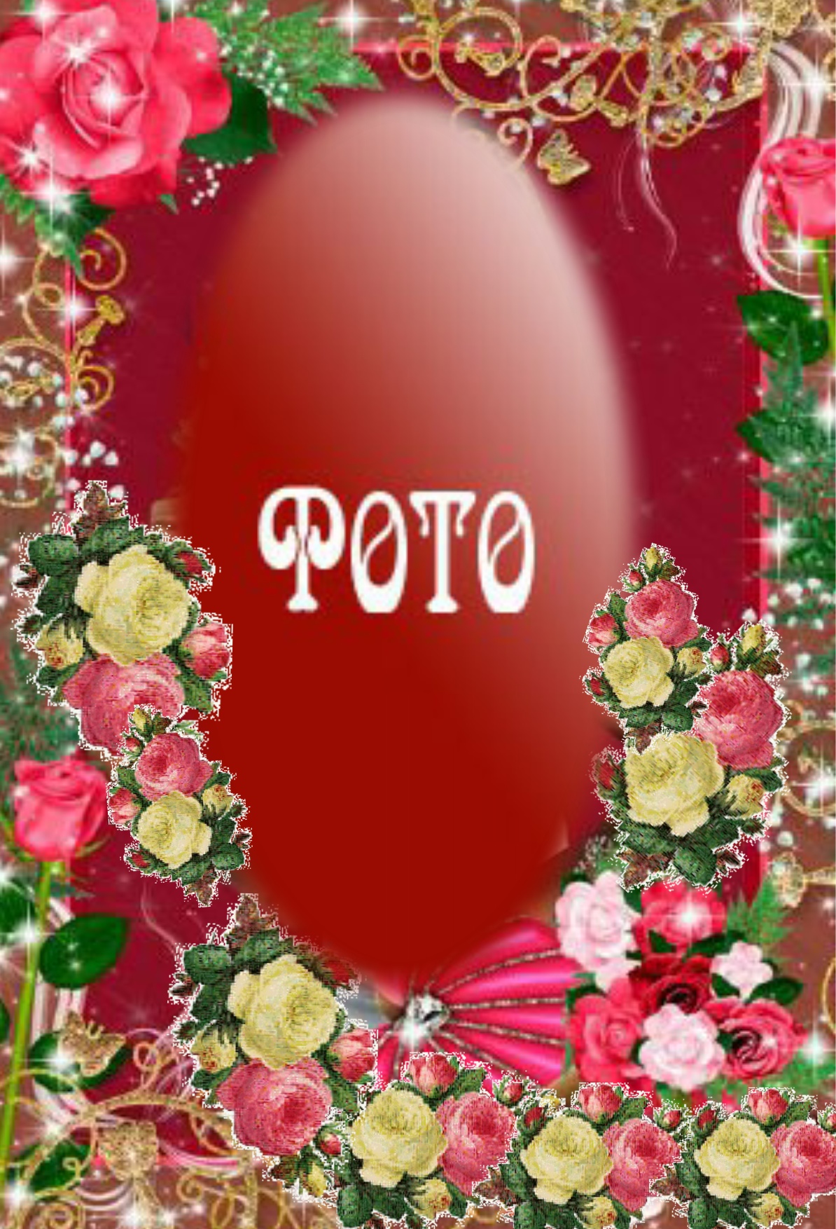 gabrella123's Picture Frames - 2012 January - floral poto thank you and ...