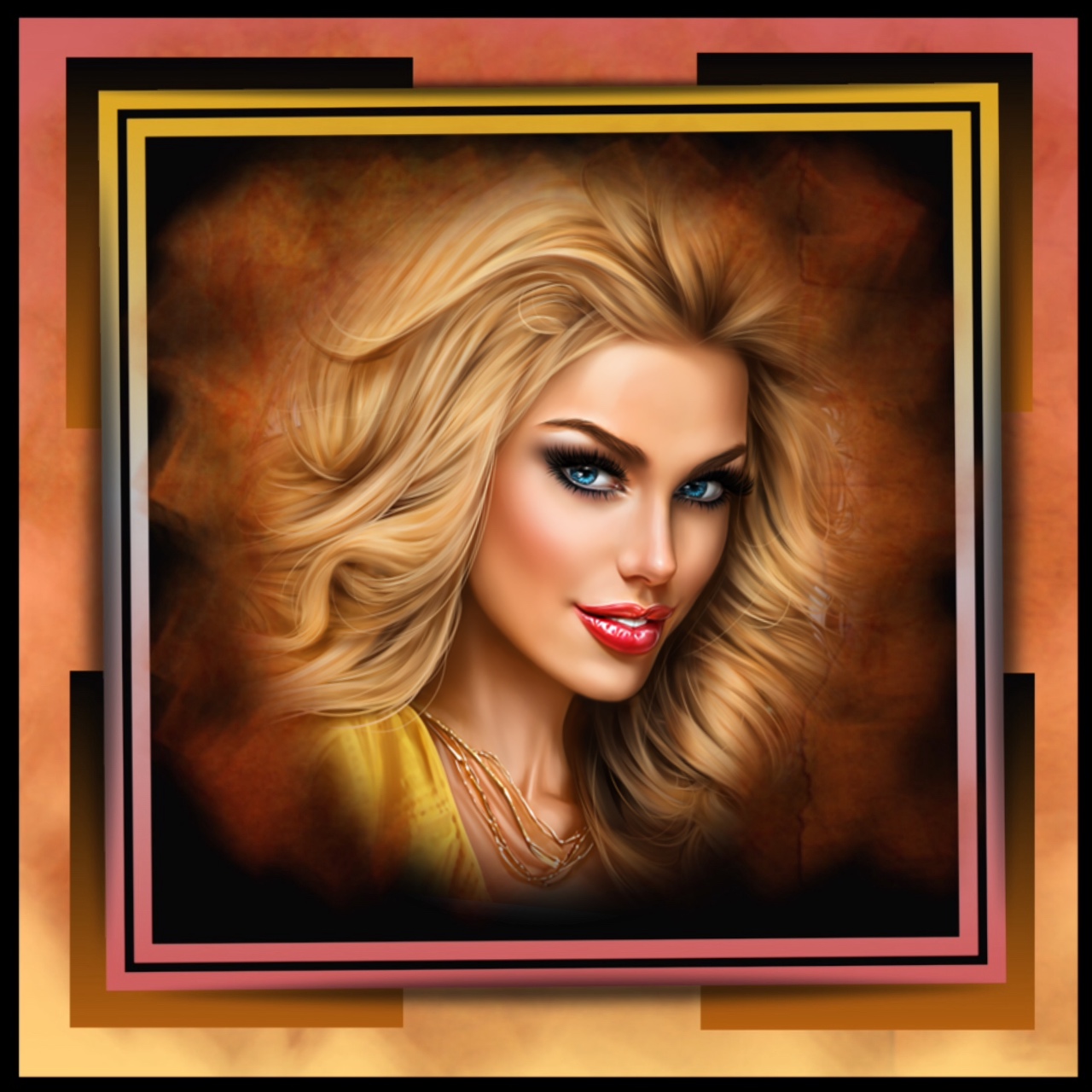 Wienie Coppen's Love romance - beautiful frame portrait - beautiful ...