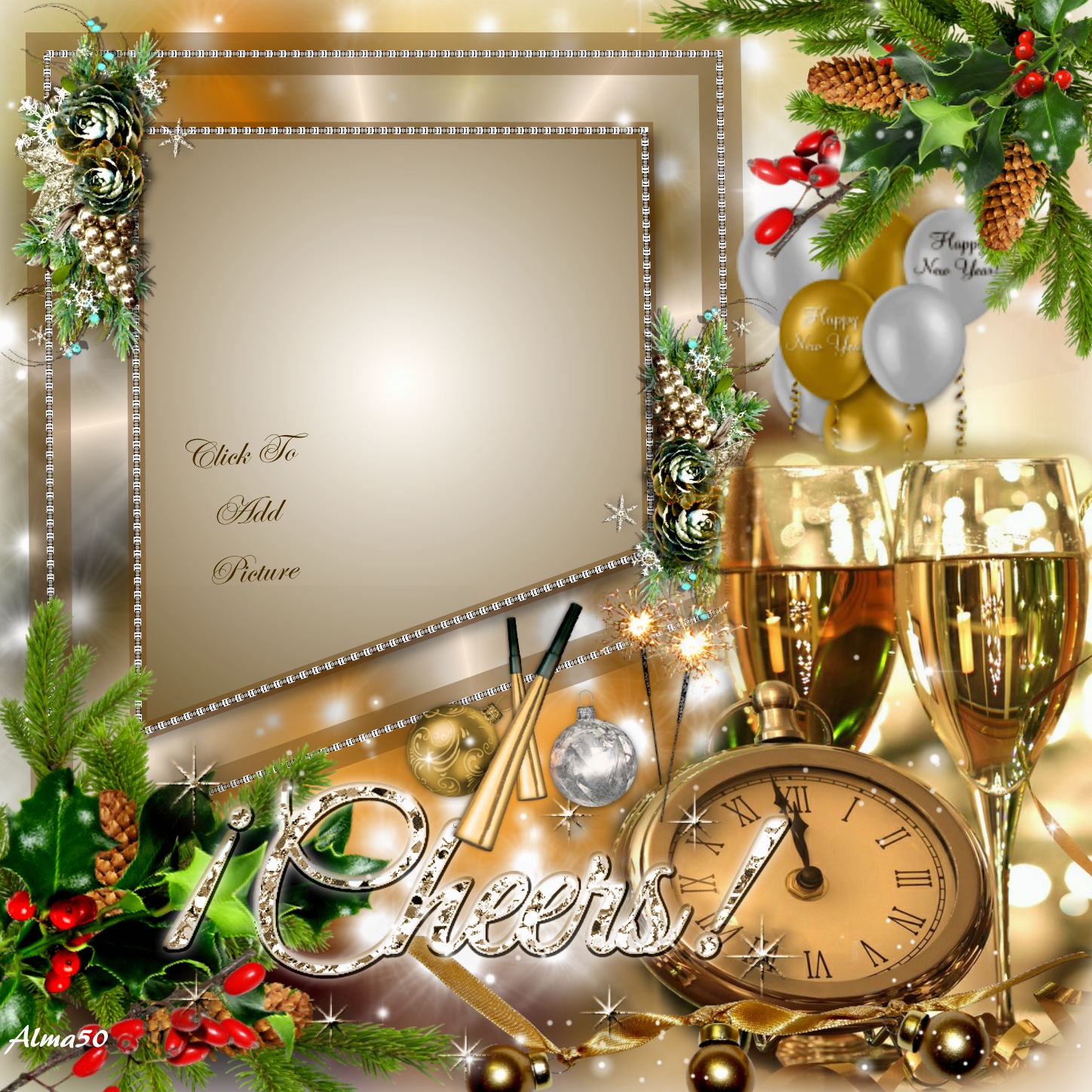 alma50's New Year's Eve Frames - 2014 December - 2015 - happy new years ...
