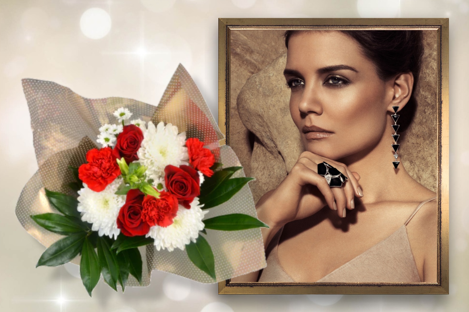 Jezebel64's Picture Frames - Picture Frame Good Evening Good Night Red ...