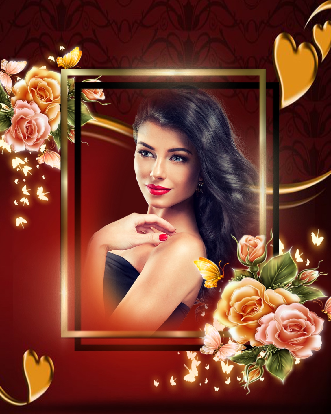 Wienie Coppen's Photos Abstracts Art - beautiful frame portrait ...