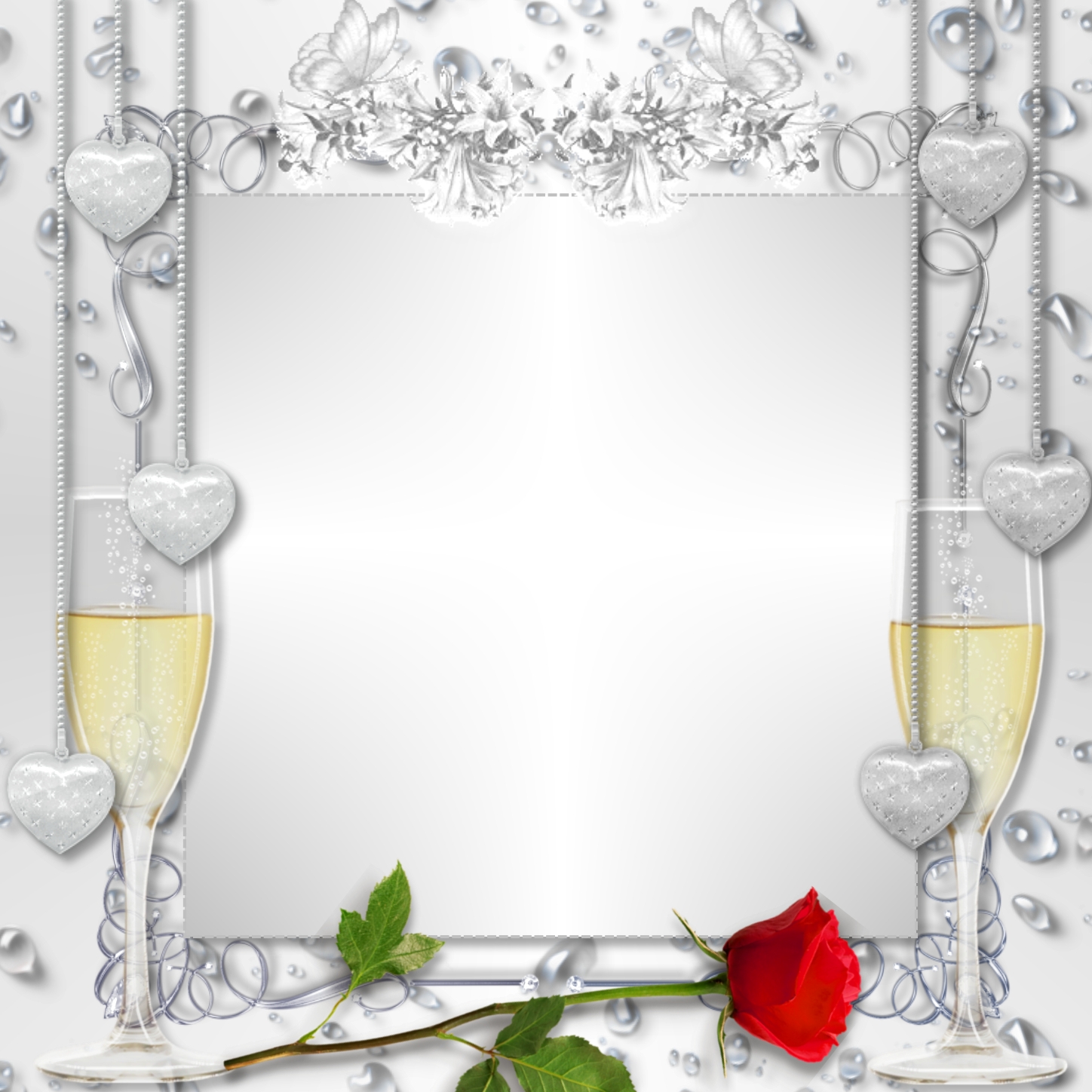 heaventsent's Picture Frames - 2014 - Silver Rose Frame Heaventsent ...