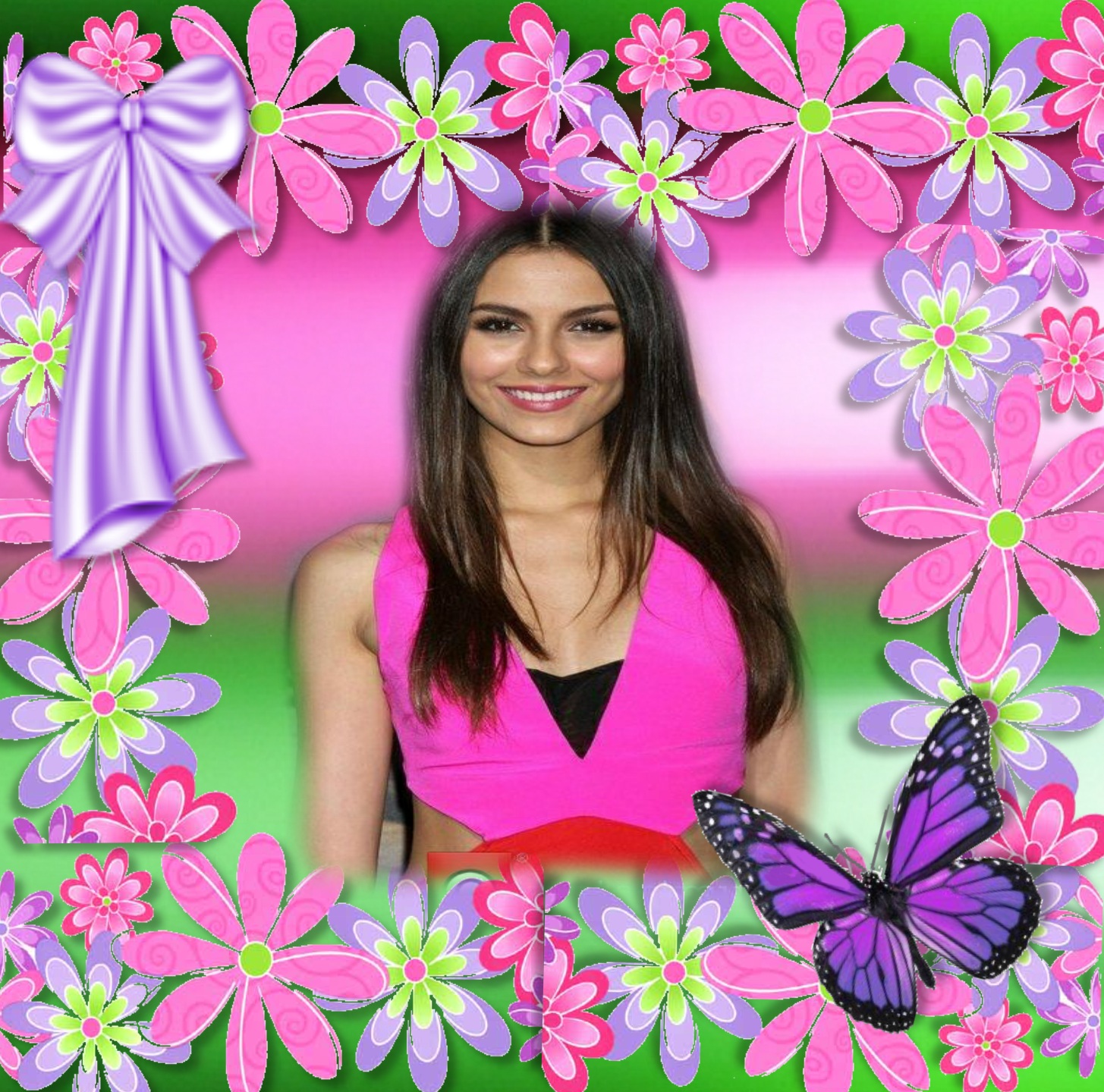 marialedesma1958's Girly Girl Frames - 2012 July - Colorful Daisies ...