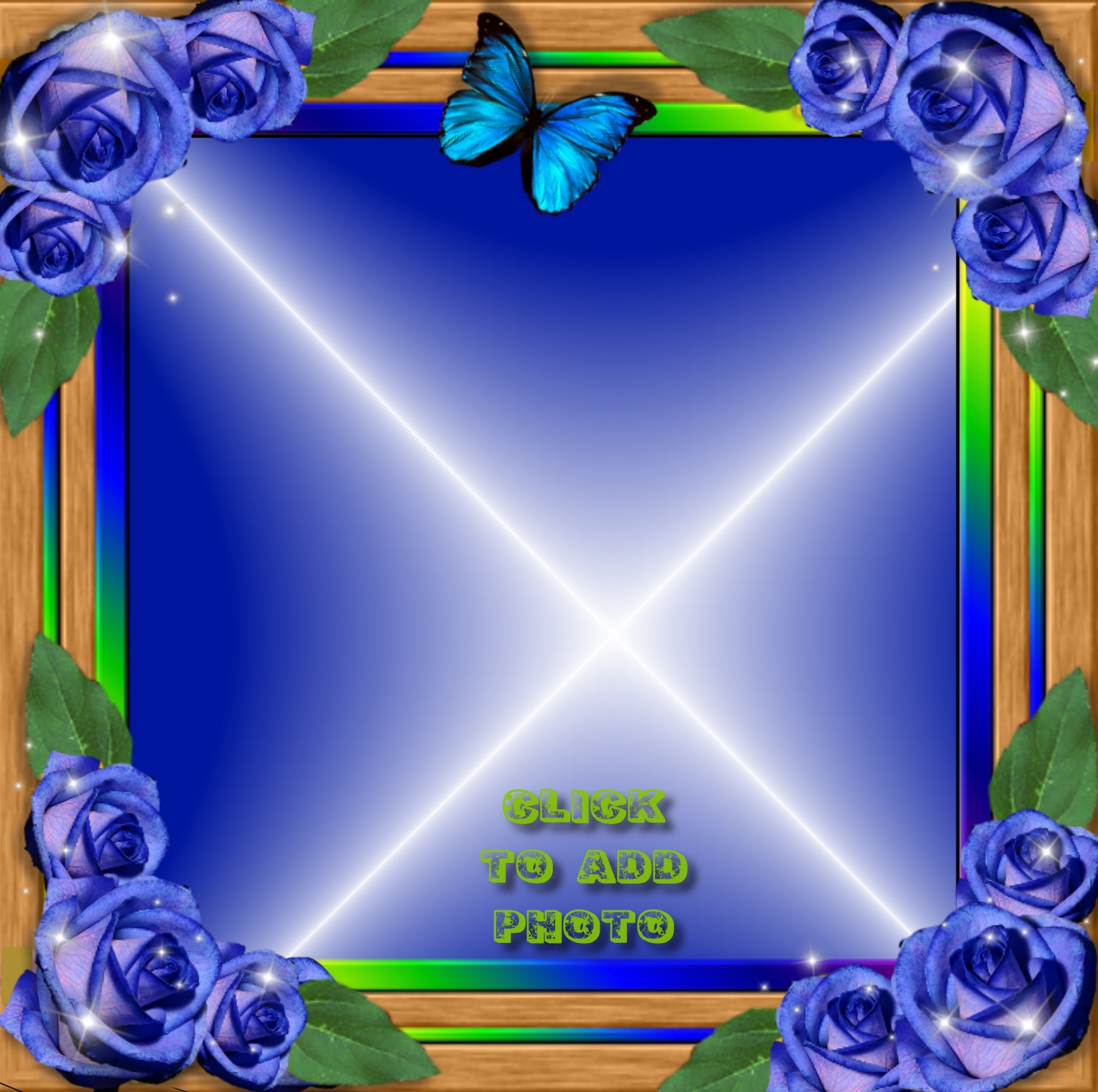 marialedesma1958's Picture Frames - 2013 November - Prety Blue Roses ...