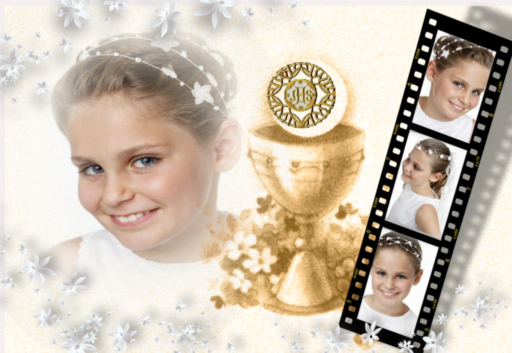 sonneedyta's Faith Frames - 2012 - 2013 - First Holy Communion Nina ...