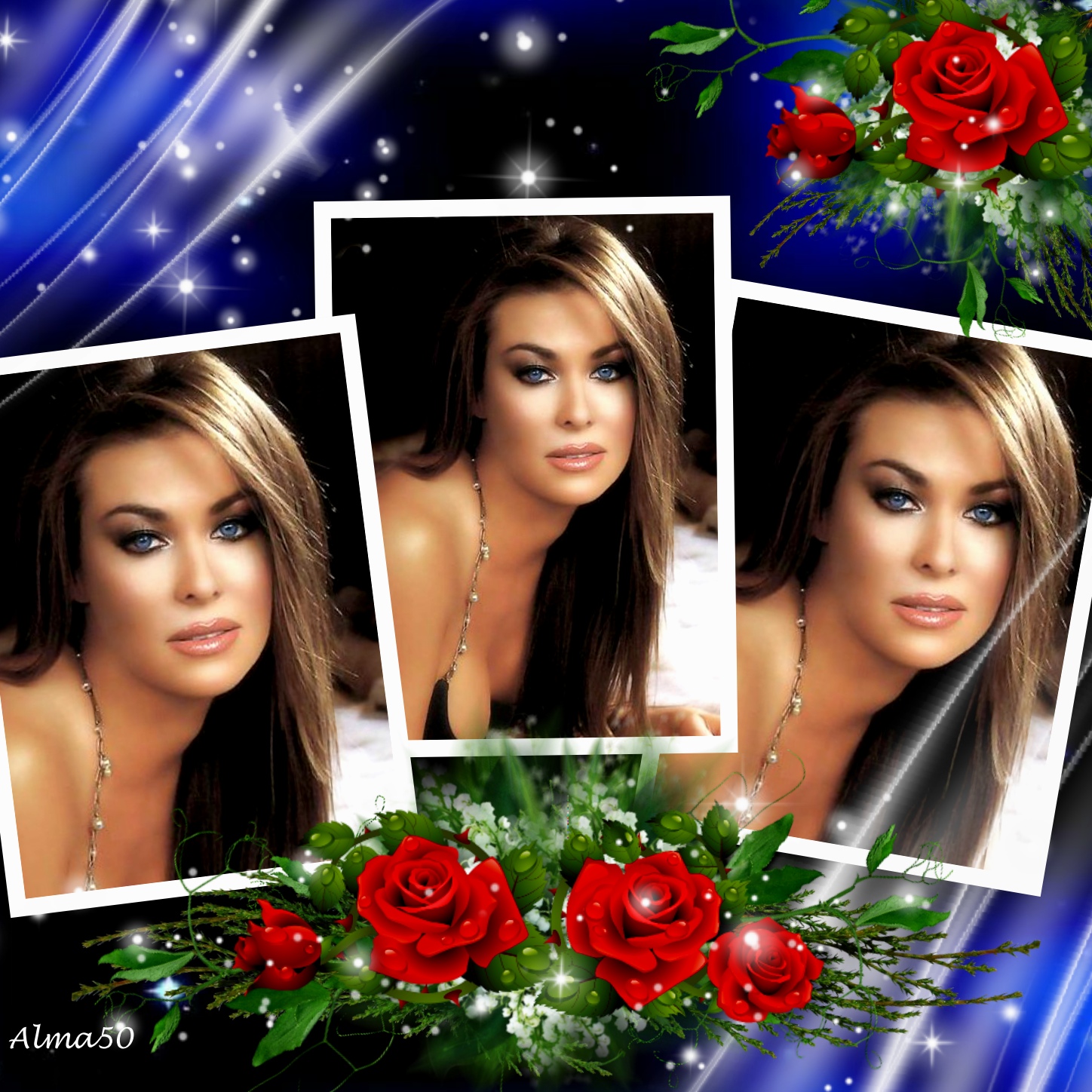 alma50's In Memory Of... Frames - 2013 May - 2015 - Triple Frame Alma50 ...