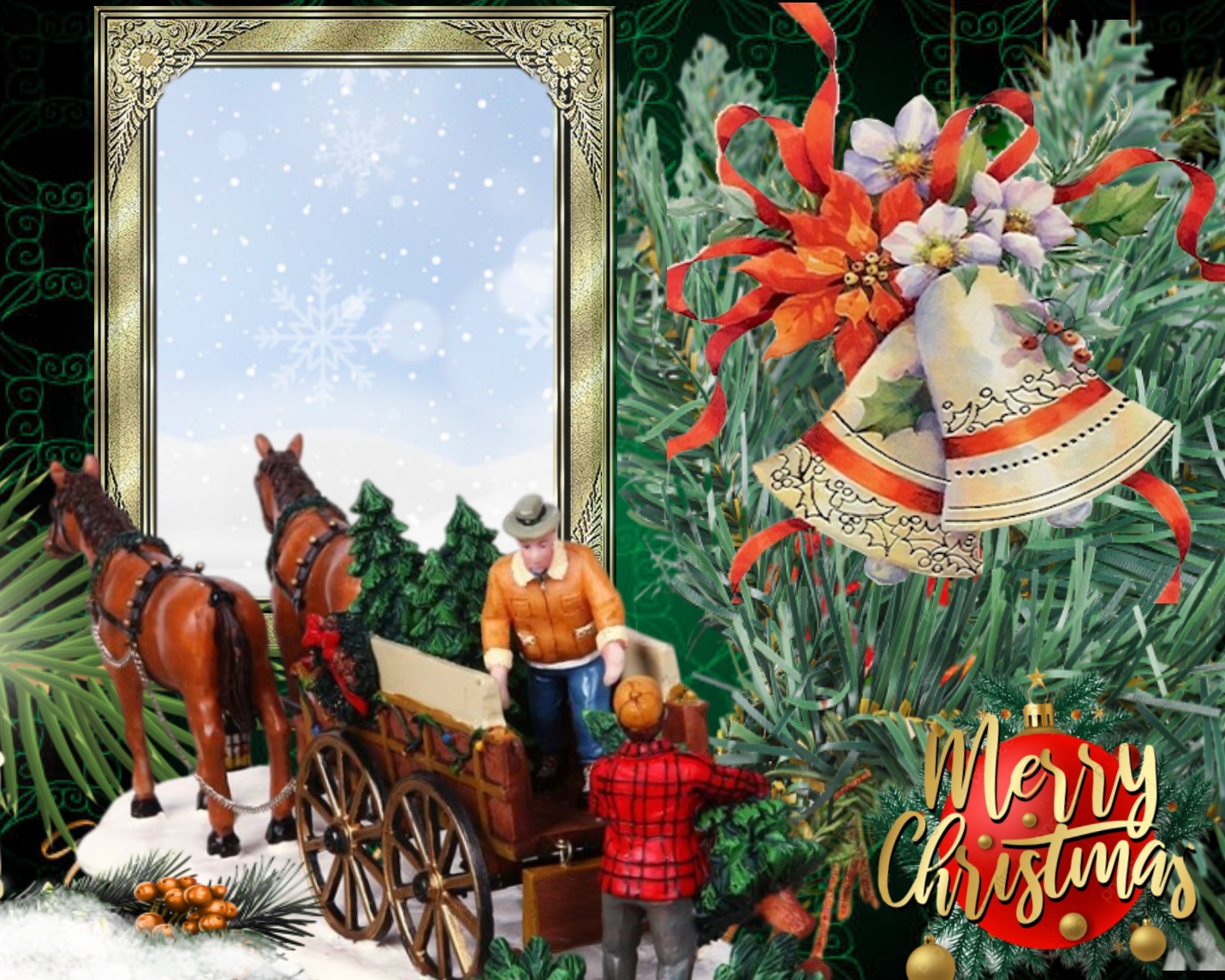 Emily50's Christmas Frame - Christmas Merry Christmas Emily50Happy ...