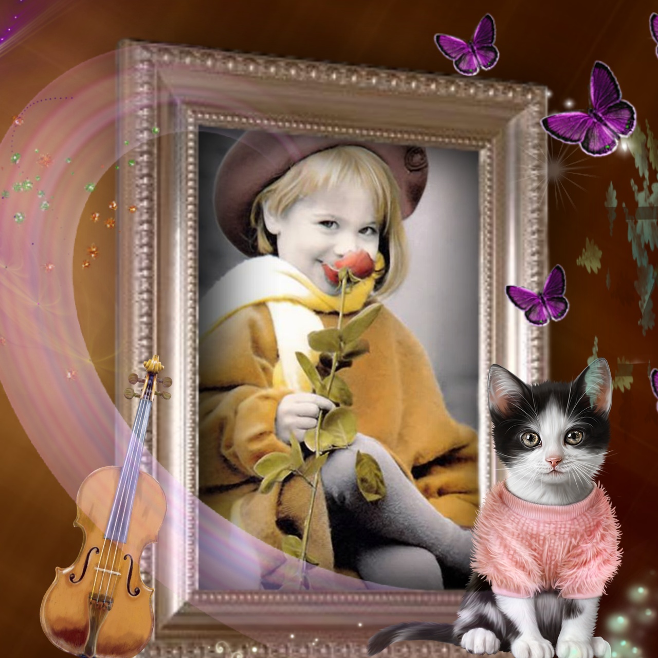 Emily50's Picture frame for children - Pictureframe childrenkids ...