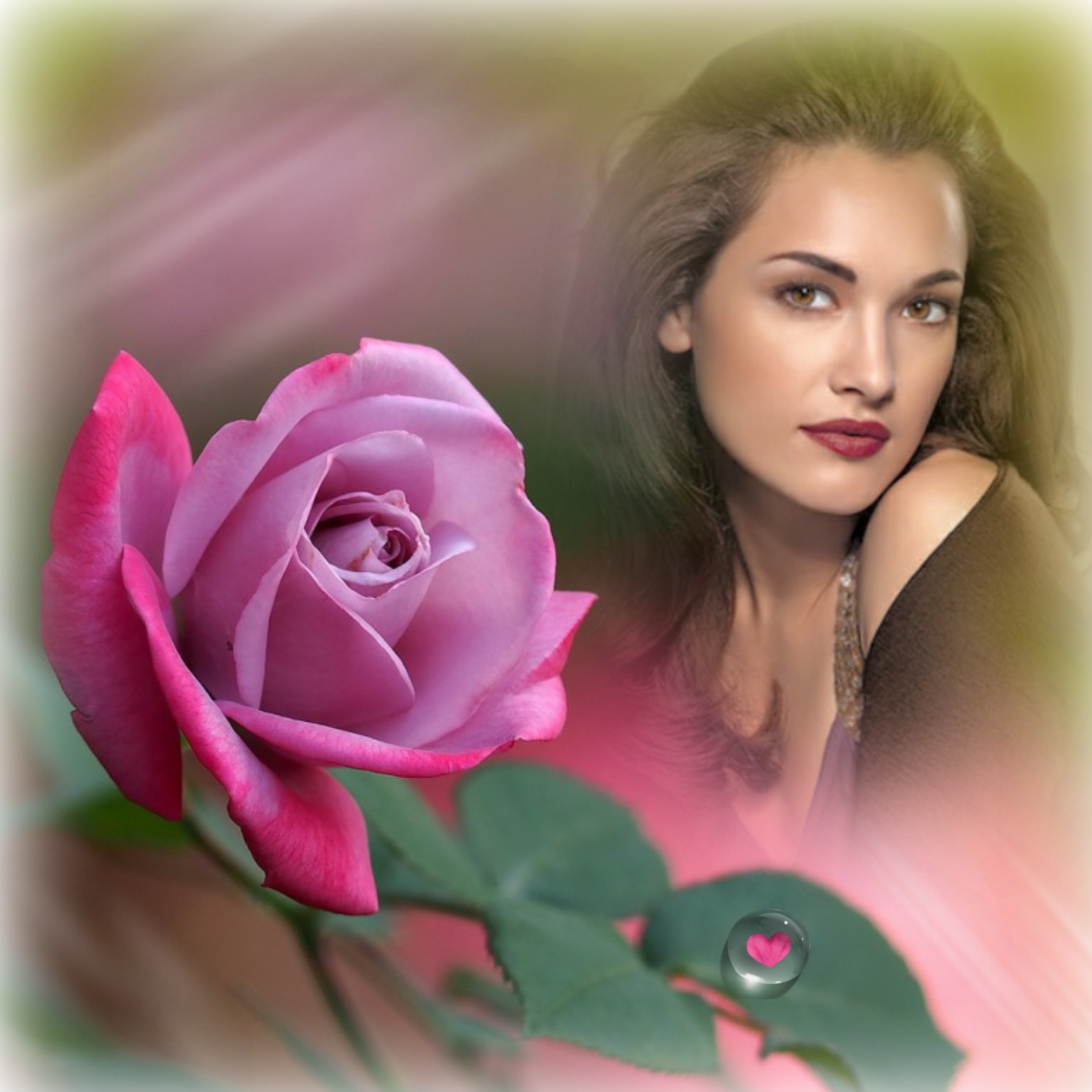 Elizabeth's THINKING OF/MISSING YOU 😘 3/4 - Pink Rose Elizabeth - Pink ...