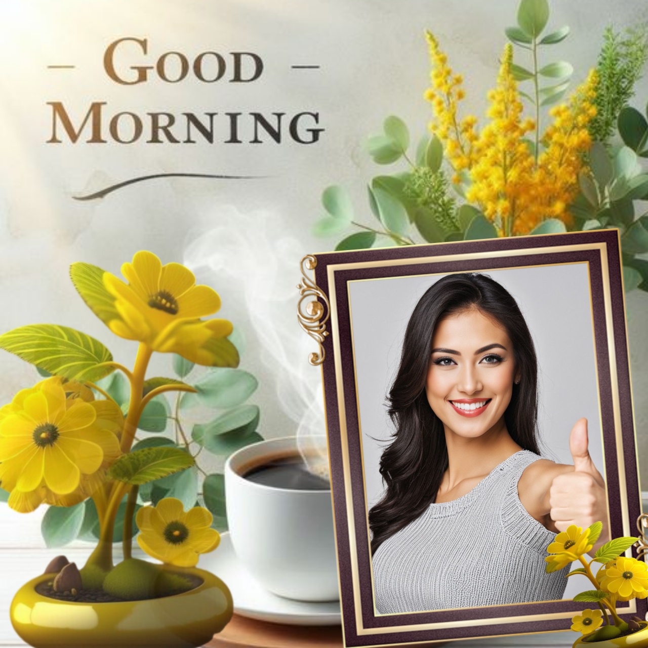 Emily50's Good Morning and Good Evening Frames - Good Morning Coffee ...