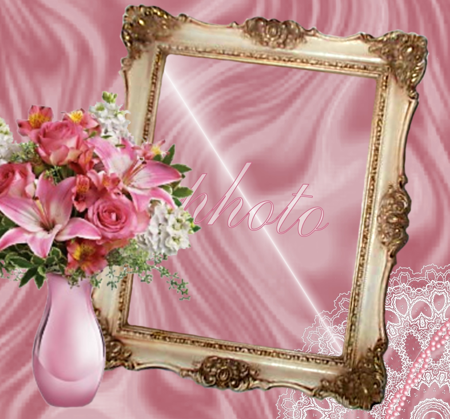 marycarmenkim's Picture Frames - 2009 May - Frame w/flowers Mother ...