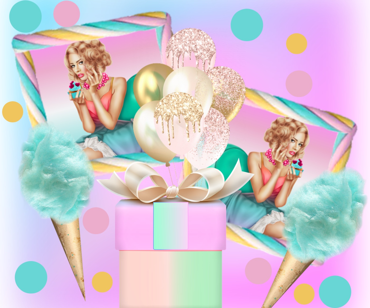 It'sMichelle's Kids Playing and Laughing Frames - kids candy fun - kids ...