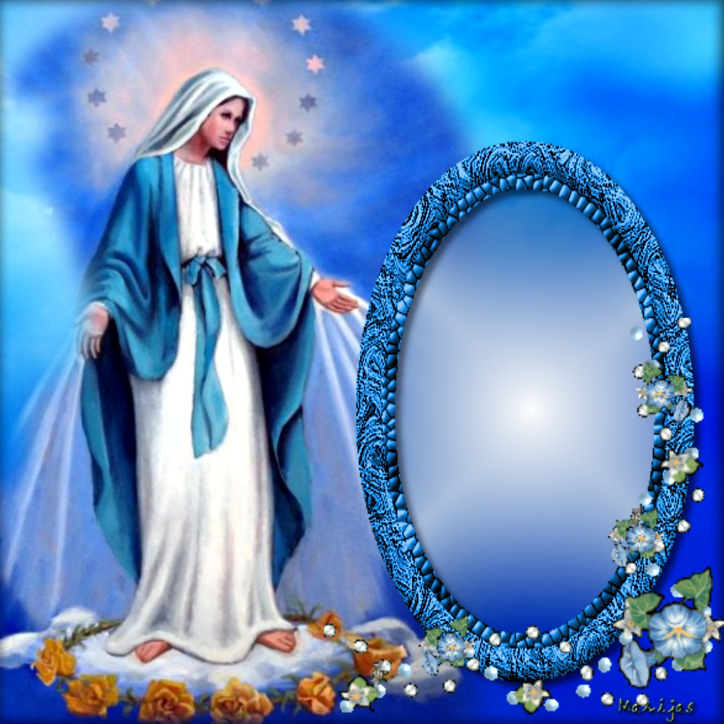 MIRONNA's Christian Frames - 2012 - 2015 - 2012 - 2015 - Virgin Mary ...