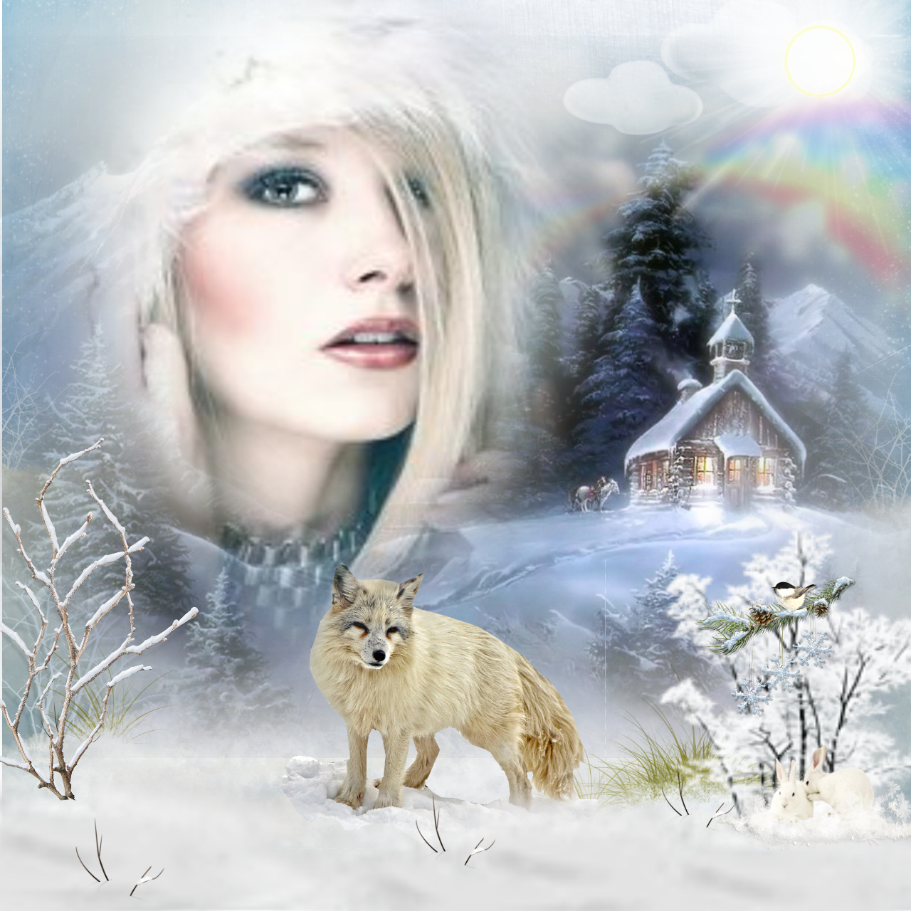 Nette's Winter Snow Frames☃️ ️ - WinterSnow 2018 - Winter Frame Winter ...