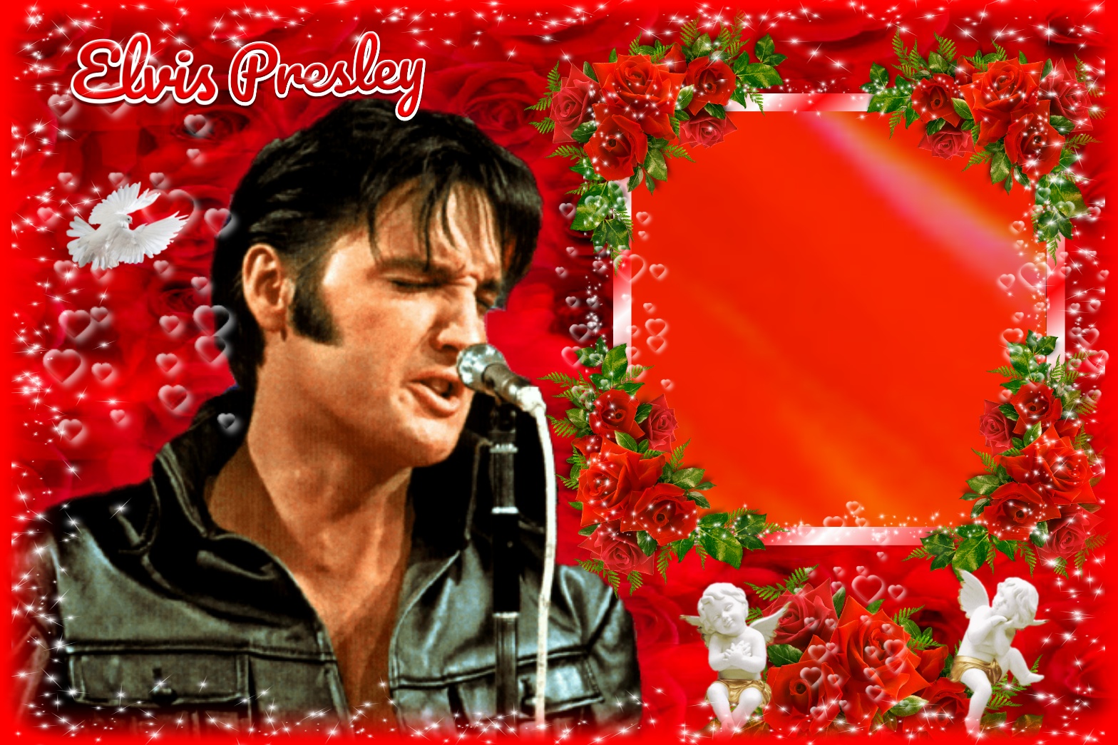 Sinnlich's Celebrity Frames - Elvis Presley 2020 - 2021 - Gold Angel ...