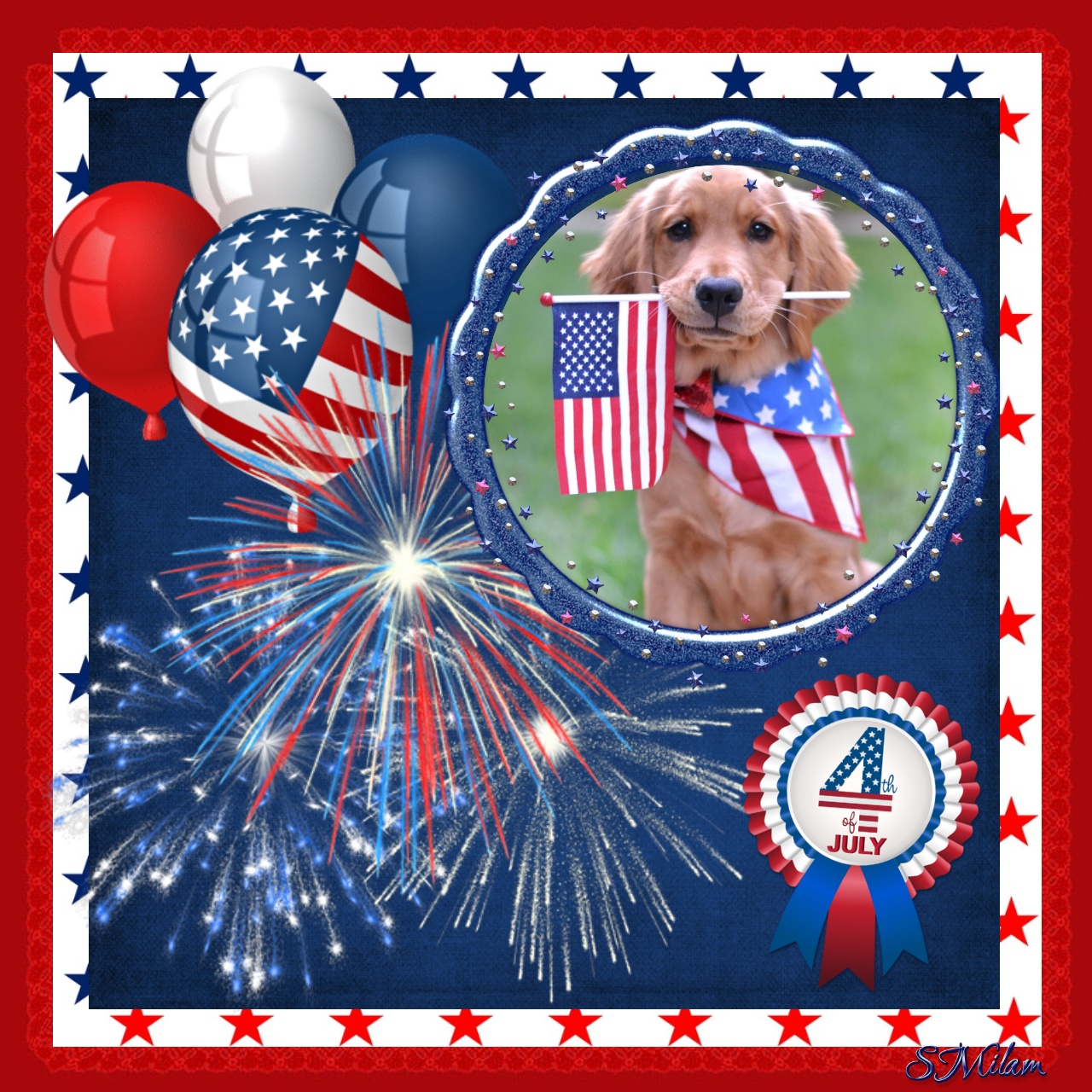 smilam's Summer Frames Father's Day, 4th of July - Summer 2021 - Happy ...